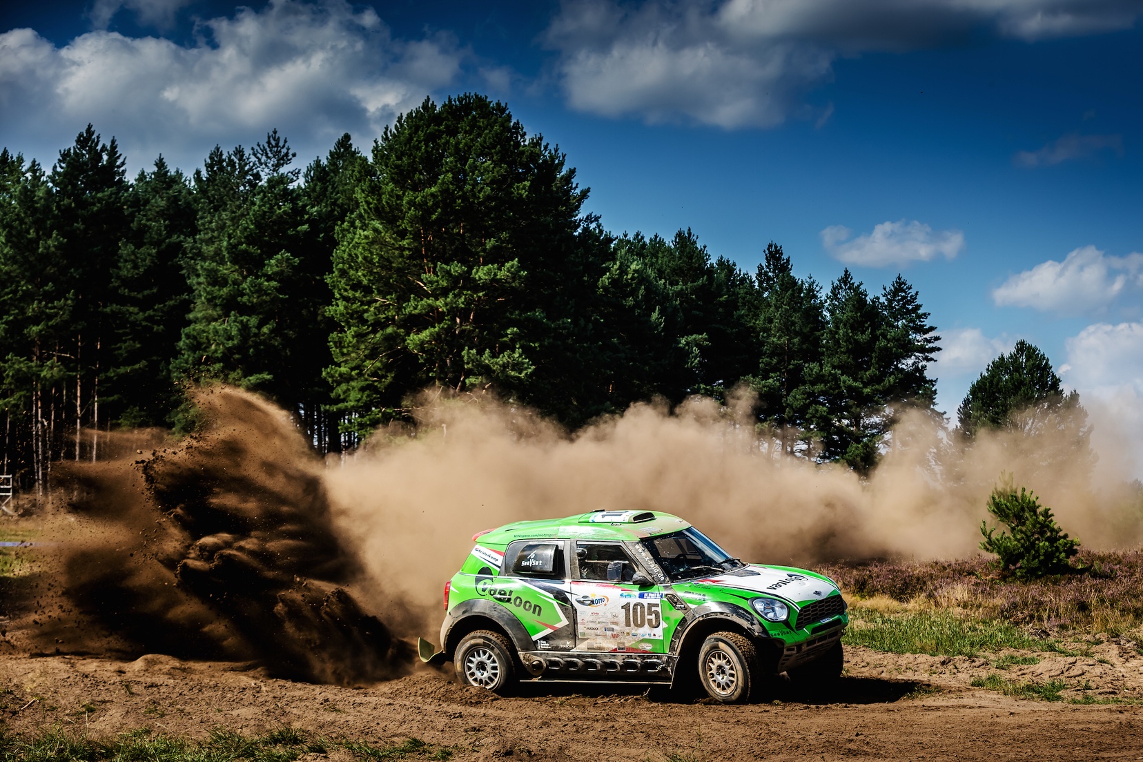 MINI tritt mit starkem Aufgebot von sieben MINI ALL4 Racing bei der ...