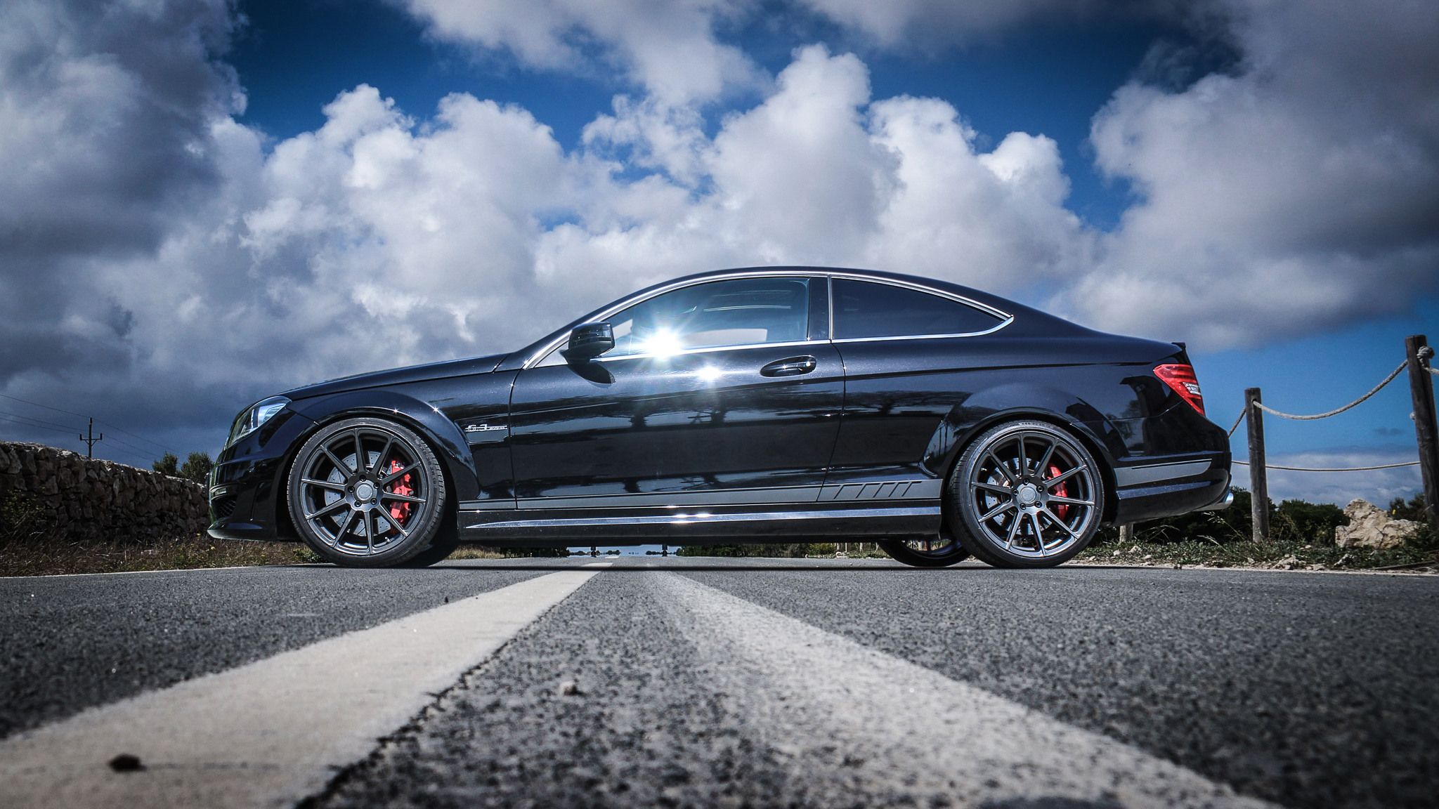 Barracuda Racing Wheels Europe: Mercedes C 63 AMG (C204) on lightweight ...