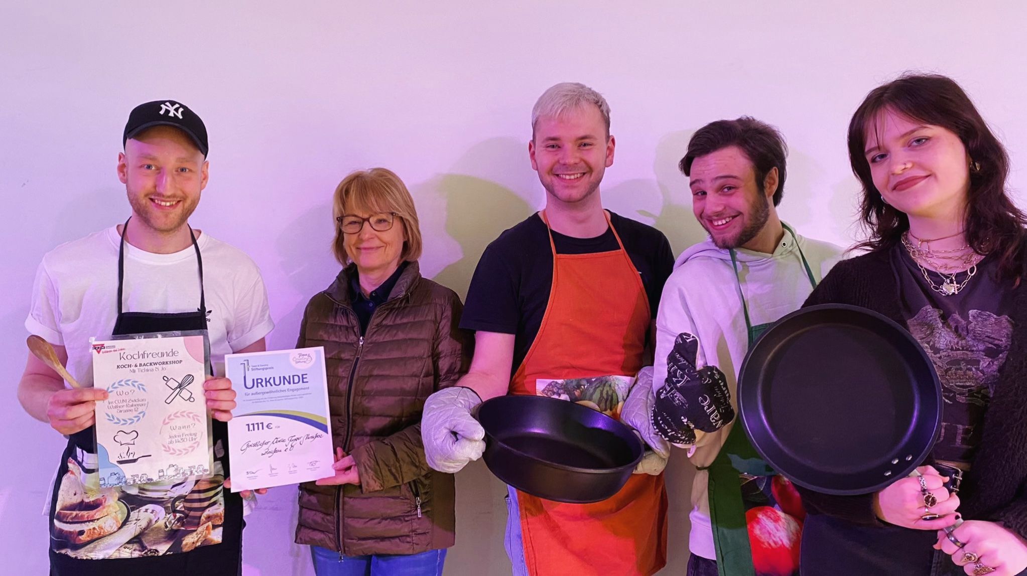 1.111 Euro für integrative „Kochfreunde“, Town & Country Stiftung ...