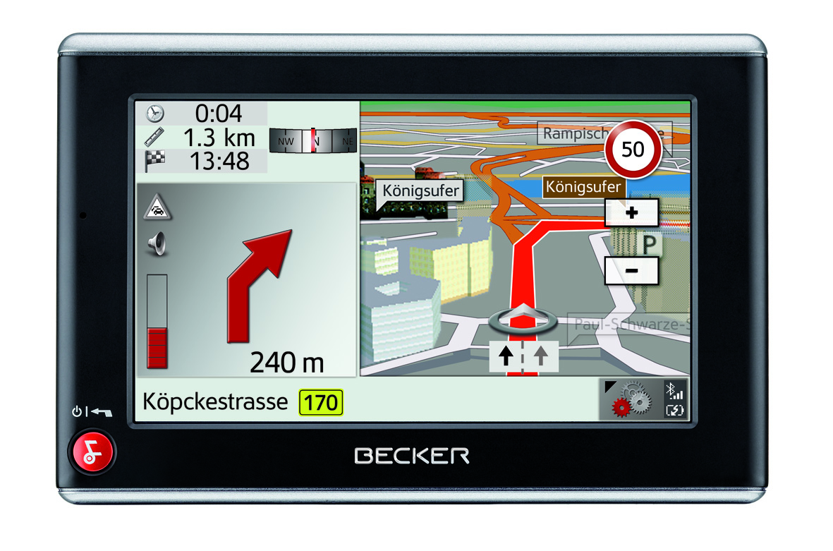 Becker zeigt die neue Welt der mobilen Navigation, Harman Becker ...