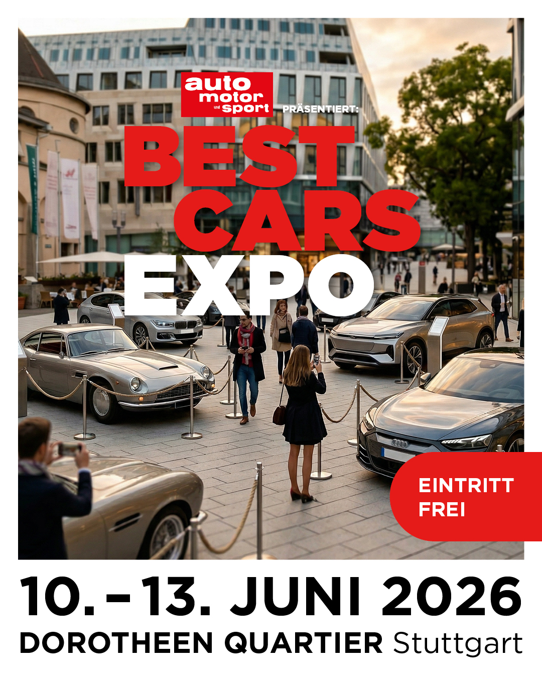 BEST CARS EXPO 2026 (in Stuttgart, Deutschland, 10. – 13.06.2026 ...