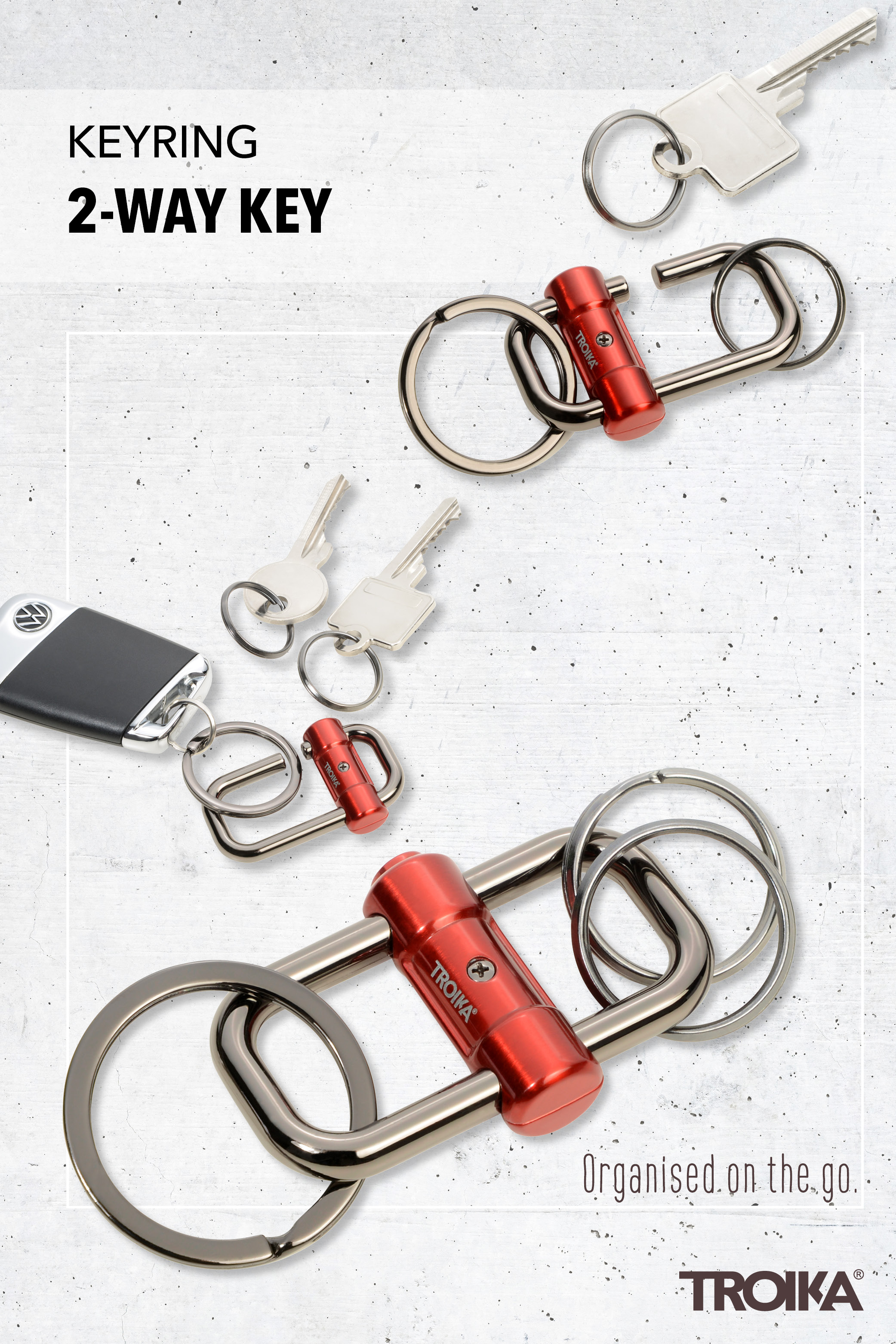 Coole Technik für alle, die öfter mal die Schlüssel wechseln!, TROIKA ...