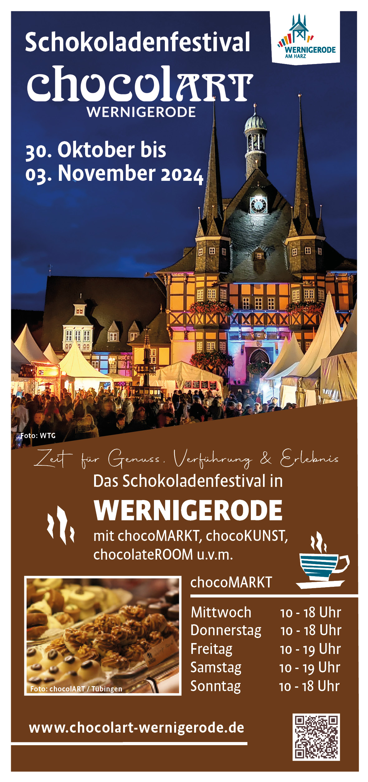 chocolART Wernigerode vom 30. Oktober bis 03. November 2024 ...