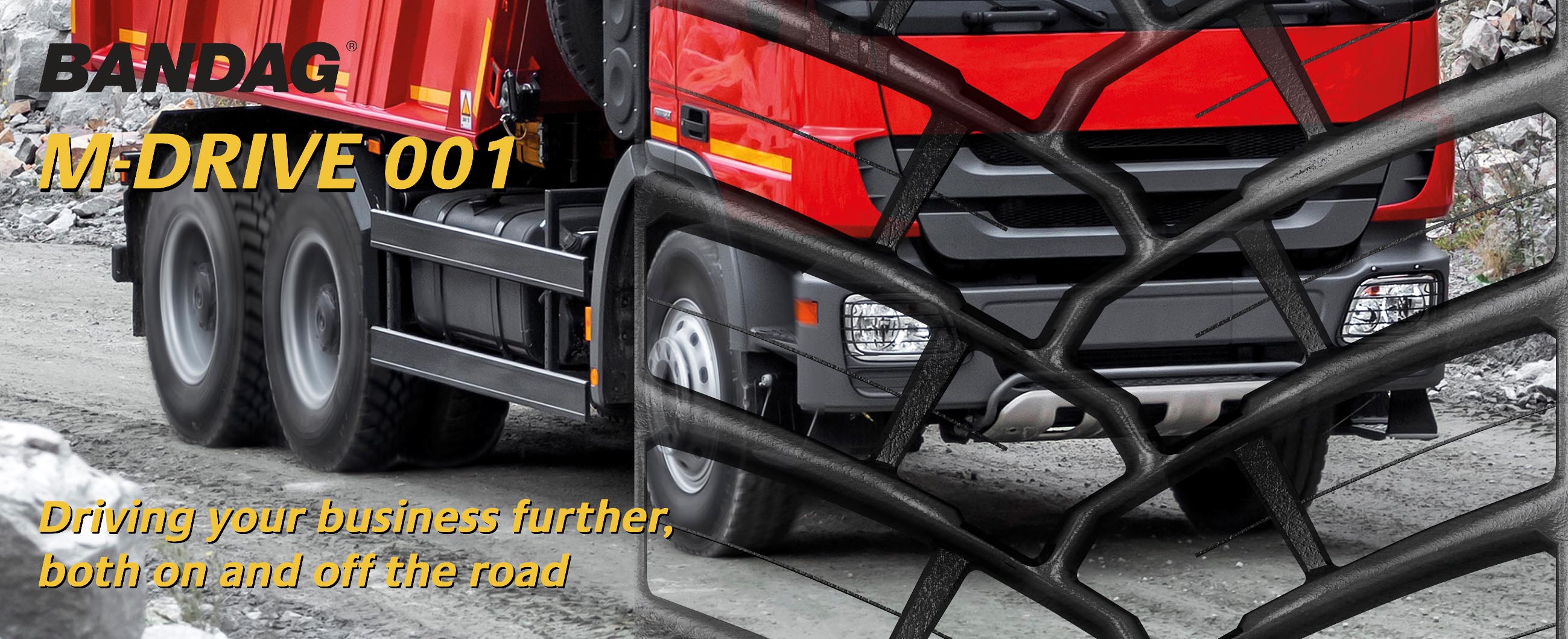 Bandag M-DRIVE 001 setzt neue Maßstäbe im Straßen- und Geländesegment ...