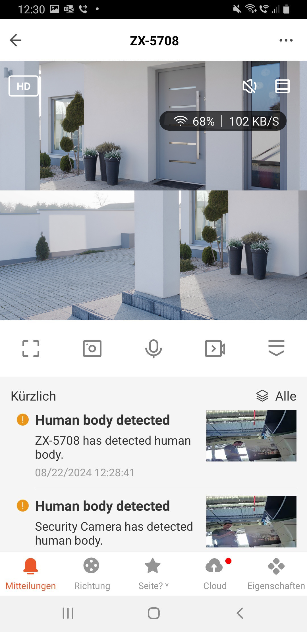 7links Dual-Objektiv-IP-Außen-Kamera IPC-545.duo, 2x 2K, 3MP, Pan-Tilt, 360°, WLAN, IP54, PEARL ...