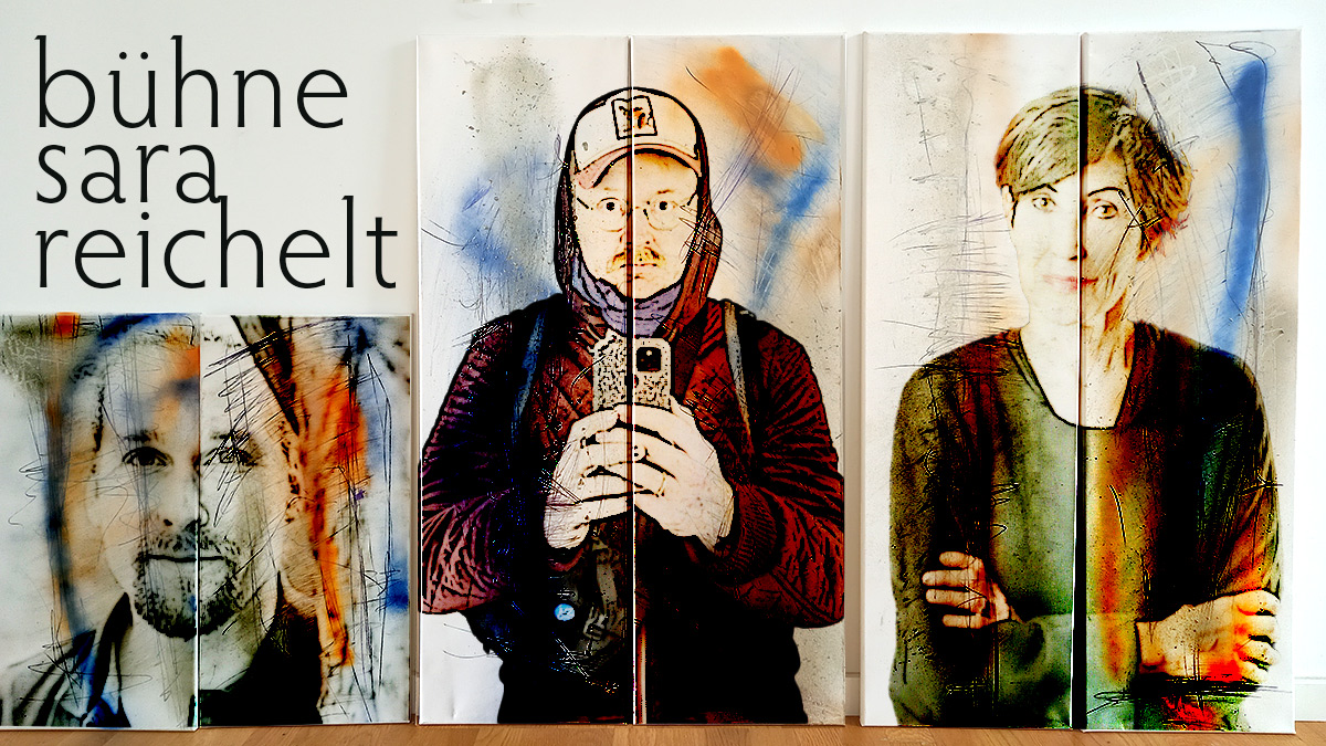 Bühne Sara Reichelt: Daniel Klaus und Klaus Esterluss (in Berlin ...