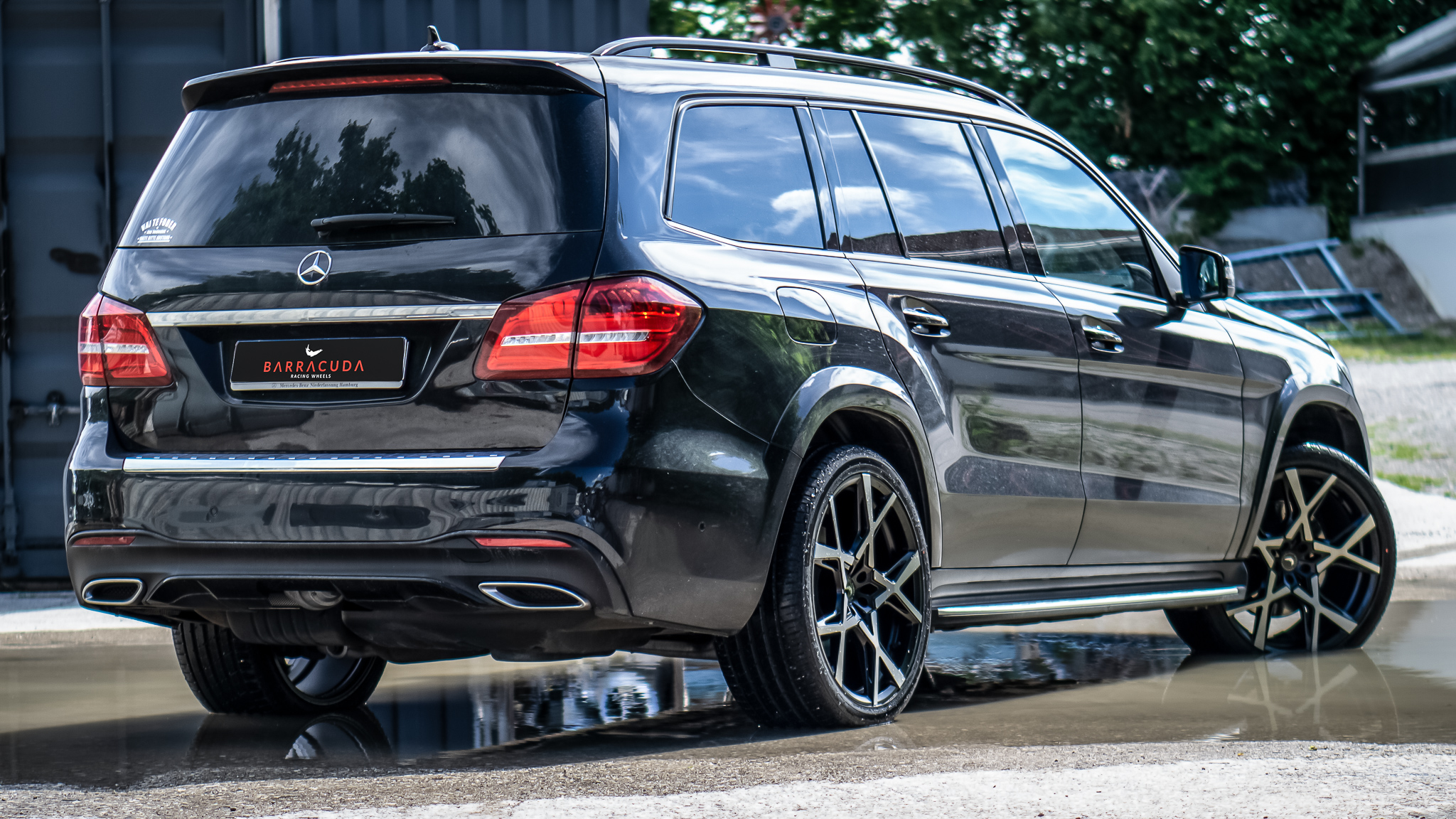 Barracuda meets HS Motorsport - Project X on the lowered Mercedes GLS ...