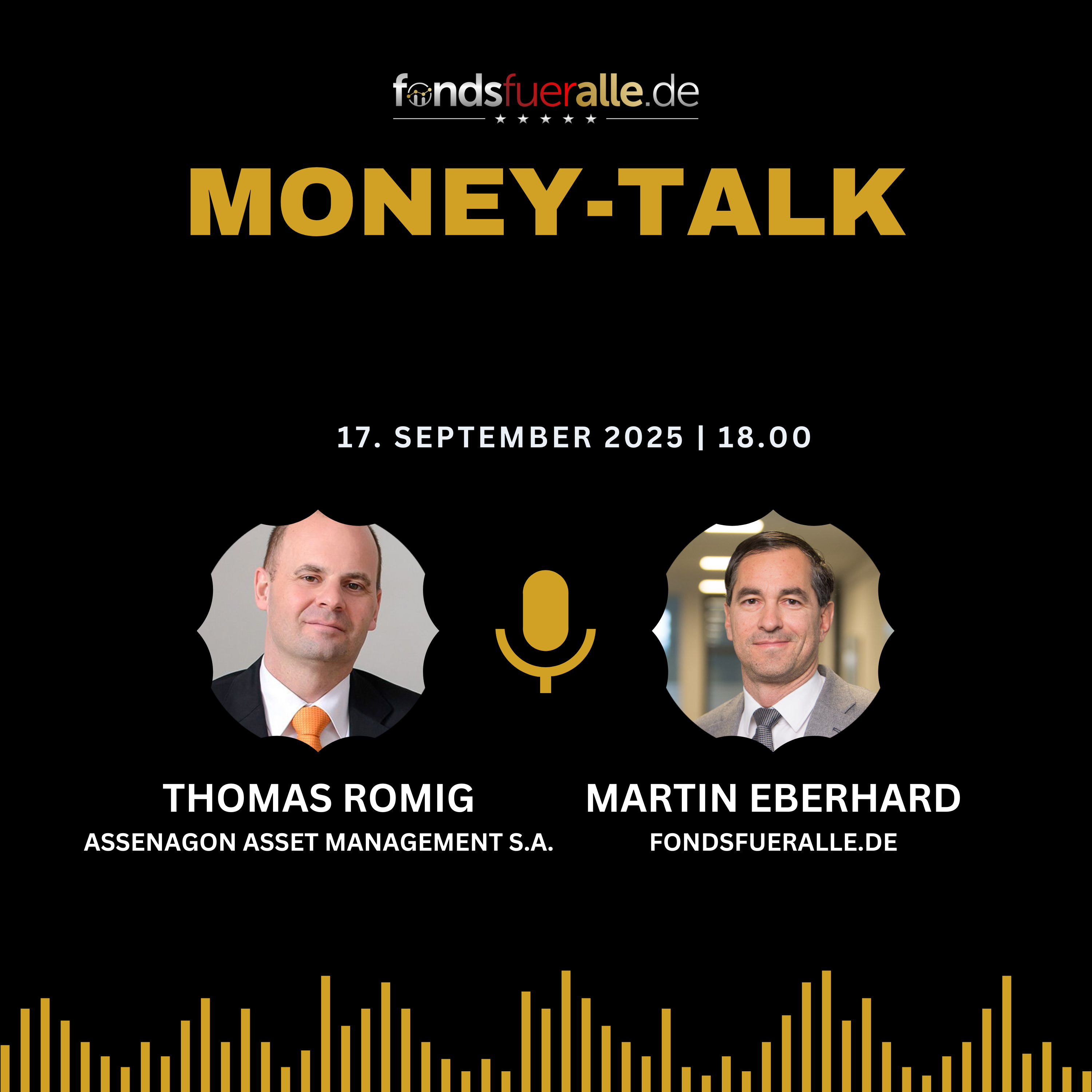 Money-Talk mit Thomas Romig (Online, 17.09.2025), fondsfueralle.de ...