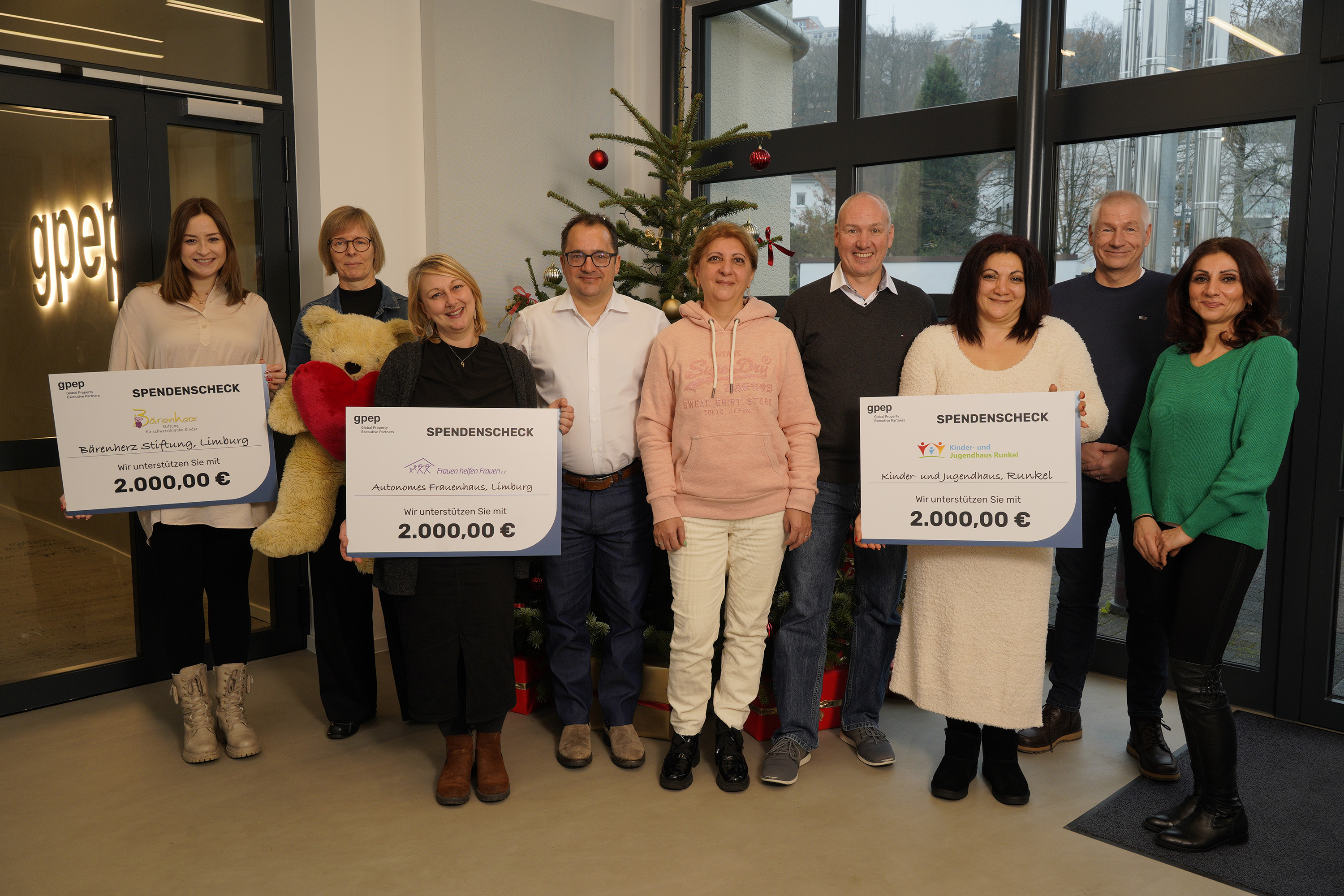 GPEP engagiert sich mit Weihnachtsspenden, GPEP GmbH, Story - lifePR