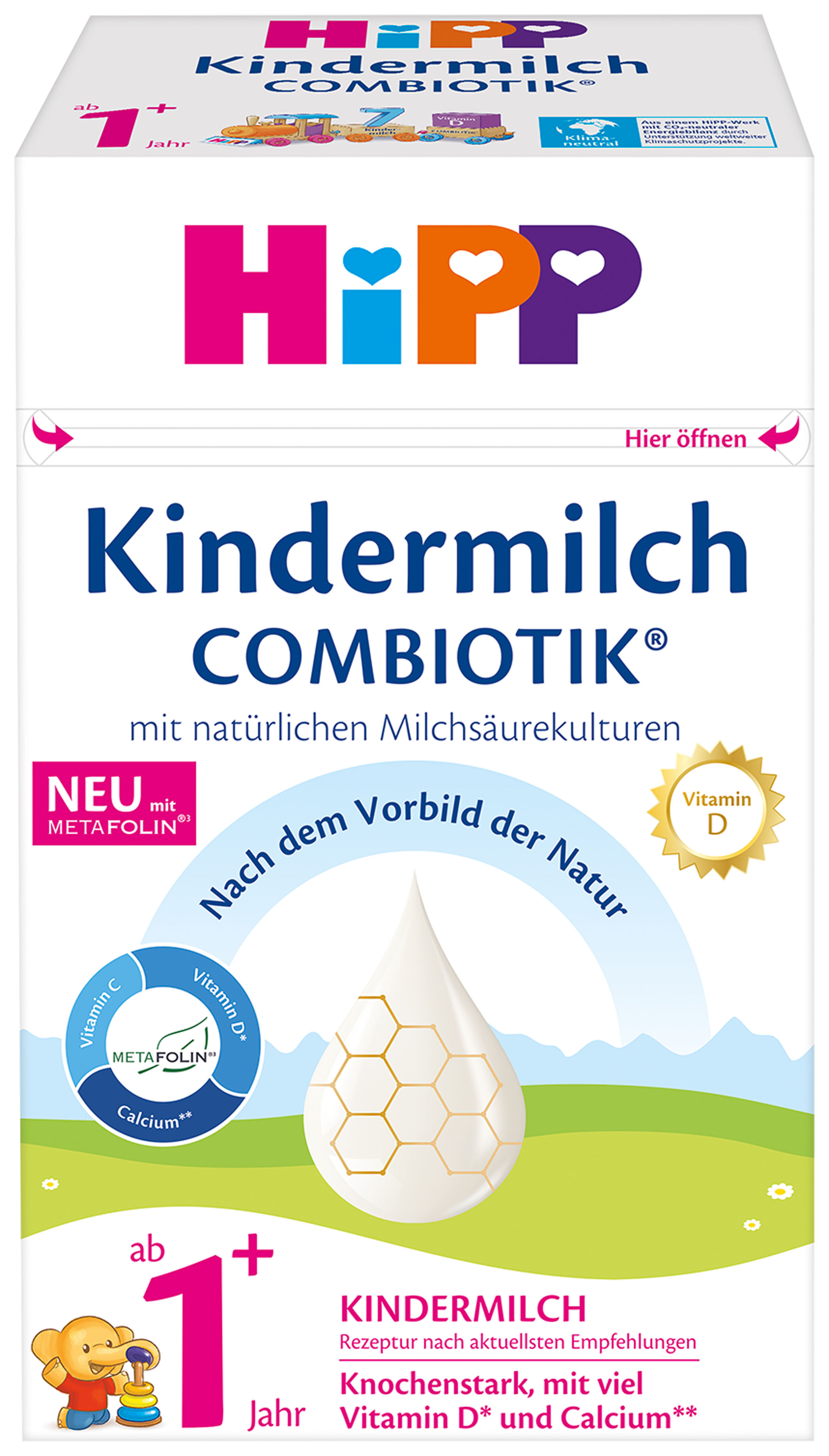 Noch näher am Vorbild der Natur: Die neue HiPP BIO COMBIOTIK mit ...