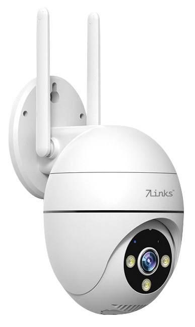 7links WLAN-Pan-Tilt-Outdoorkamera IPC-740, 2K-Auflösung, Tracking, Nachtsicht, IP65, PEARL GmbH ...