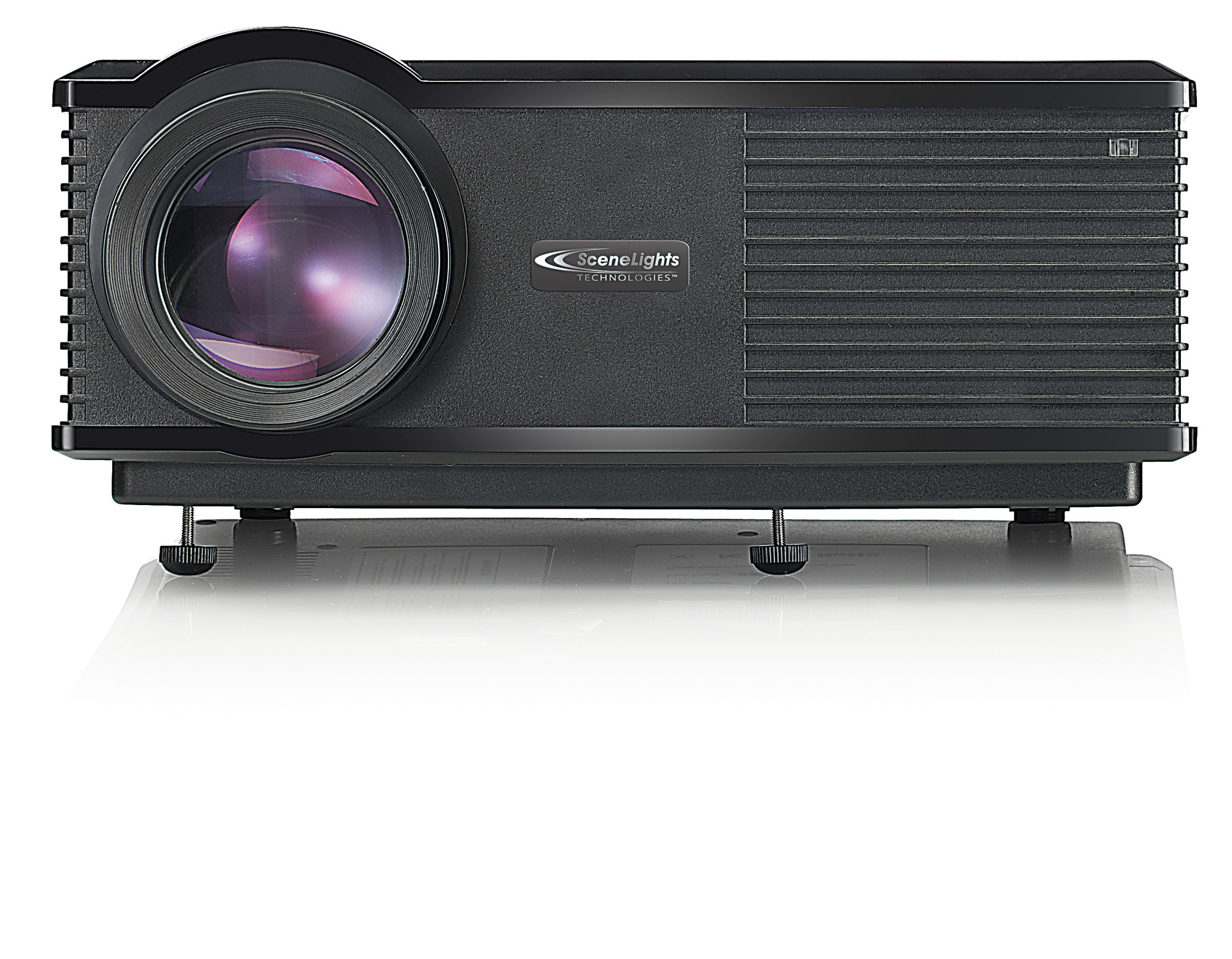 SceneLights LED/LCD-Beamer WXGA "LB-7020.HD", HD-Aufloesung, PEARL GmbH ...