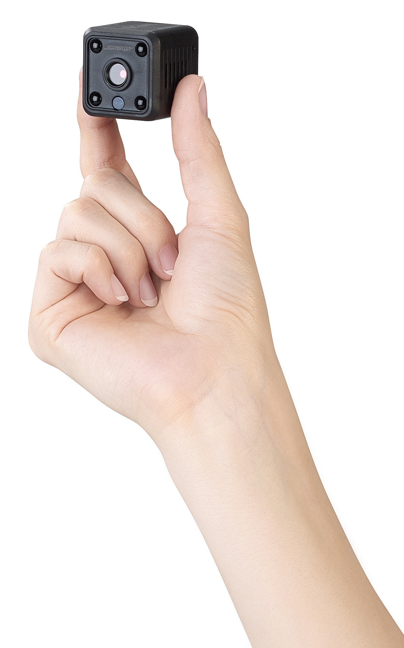 Somikon Akku-Micro-IP-Kamera DV-715.cube, HD 720p, 120° Weitwinkel ...