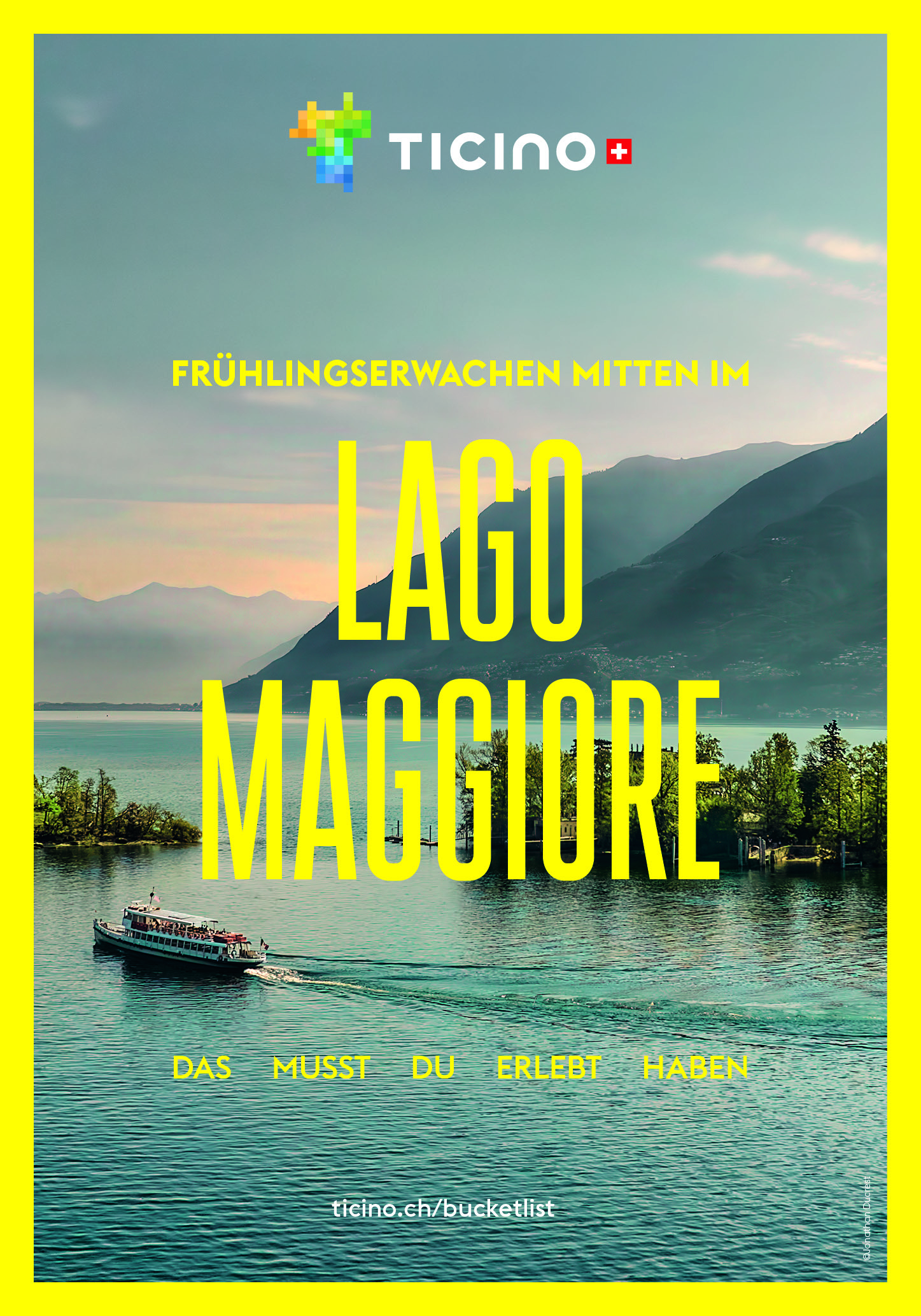 Ticino Turismo startet neue Kampagne: "Das musst du erlebt haben ...