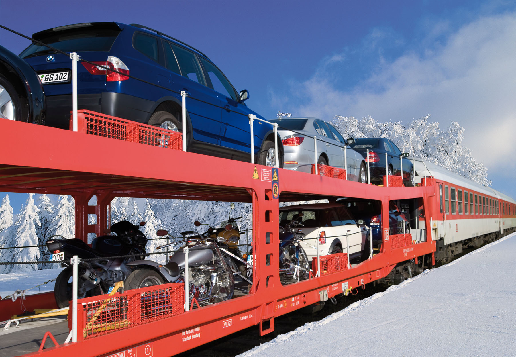Das Auto als "Reisegepäck": 2010 feiert der Autozug 80. Geburtstag ...