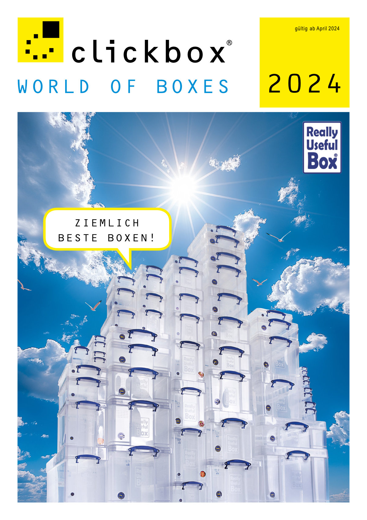Der neue Katalog WORLD OF BOXES 2024, Clickbox e.K., Story - lifePR