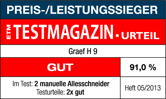 Ausgezeichnet! - die Haushaltsgeräte von Graef, Gebr. Graef GmbH & Co ... Ausgezeichnet! - die Haushaltsgeräte von Graef, Gebr. Graef GmbH & Co ...