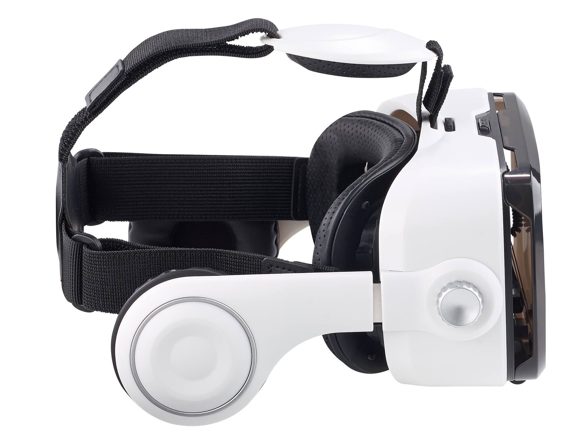 auvisio Virtual-Reality-Brille mit Headset & Bluetooth-Game-Controller ...