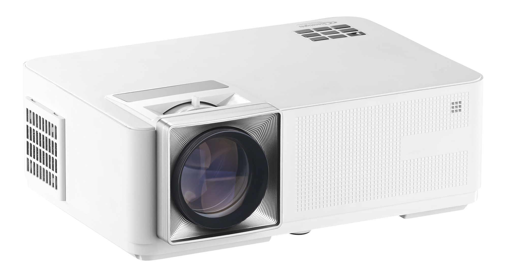 SceneLights LED-LCD-Beamer LB-9400.wifi mit WLAN, Media-Player ...