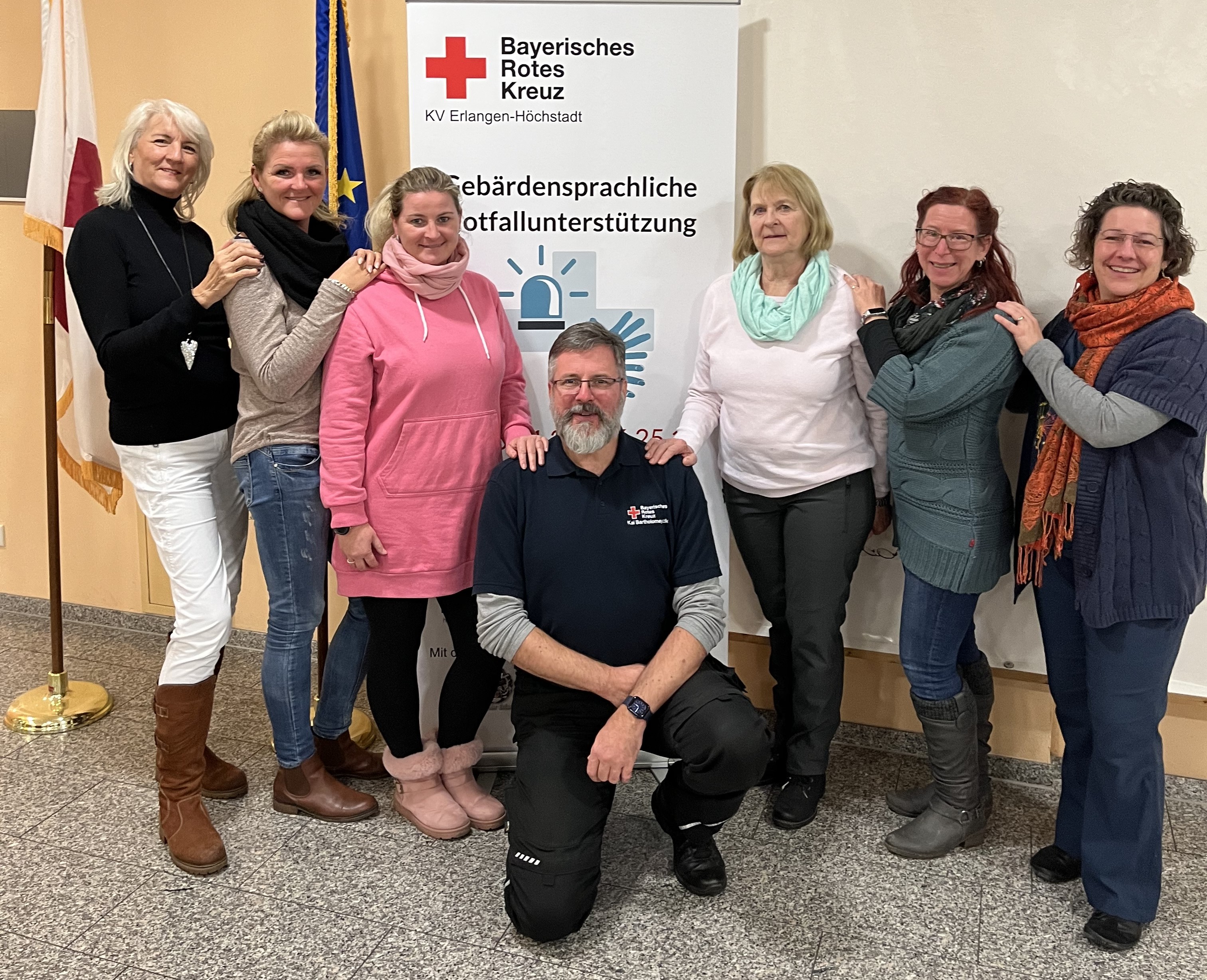 Das Team der „Gebärdensprachlichen Notfallunterstützung“ unter den Top ...
