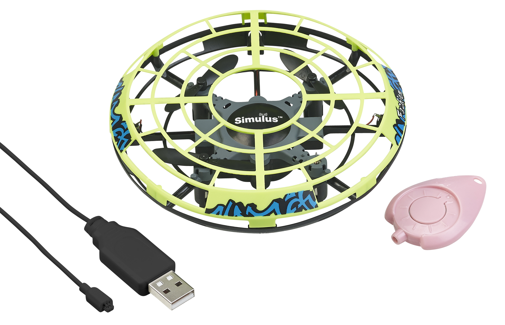 Simulus Selbstfliegendes Quadrocopter-Ufo mit Infrarot-Sensoren und ...