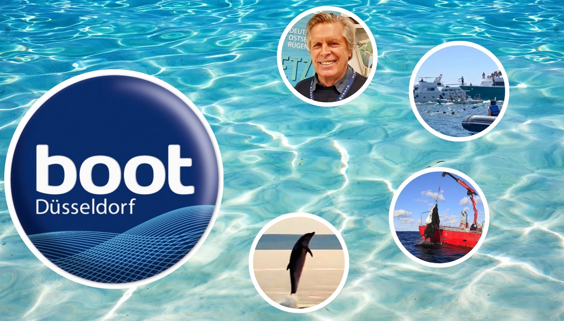 Die GRD bringt Delfin- und Meeresschutzthemen auf die Messe boot, Gesellschaft zur Rettung der ...