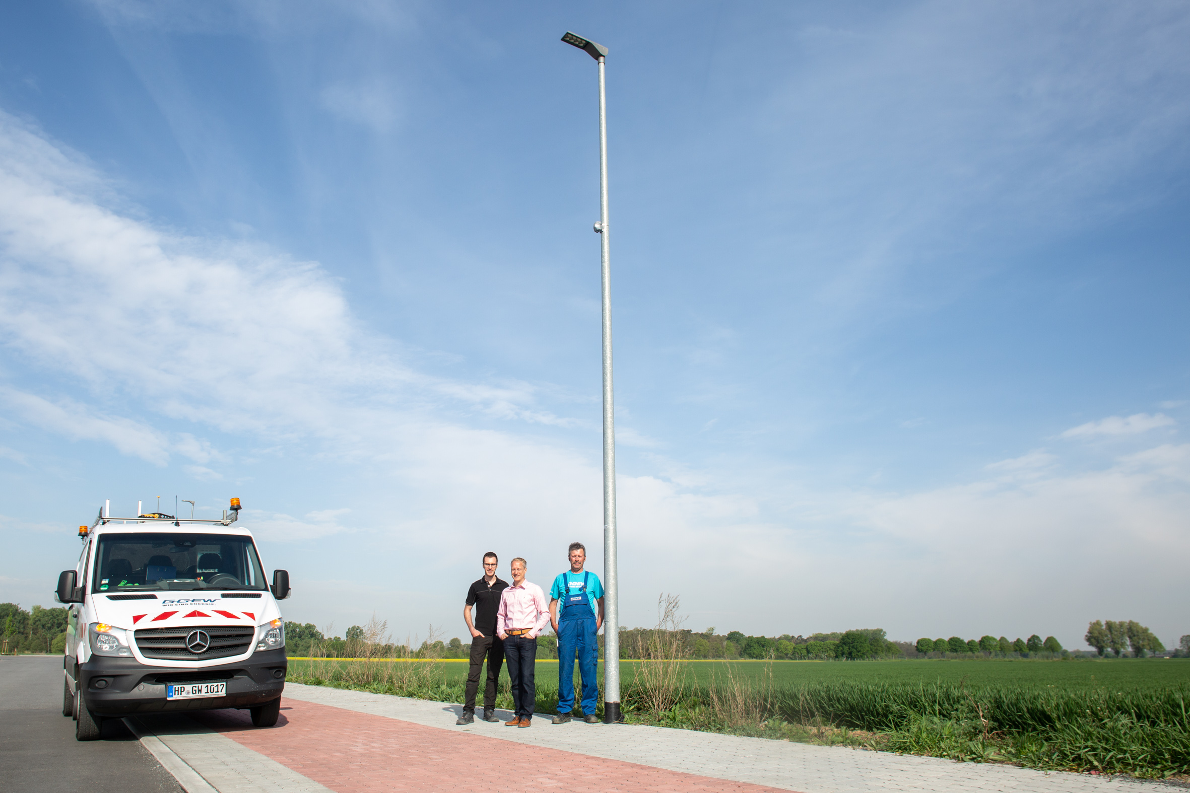 GGEW modernisiert Straßenbeleuchtung, GGEW, Gruppen-Gas- und ...