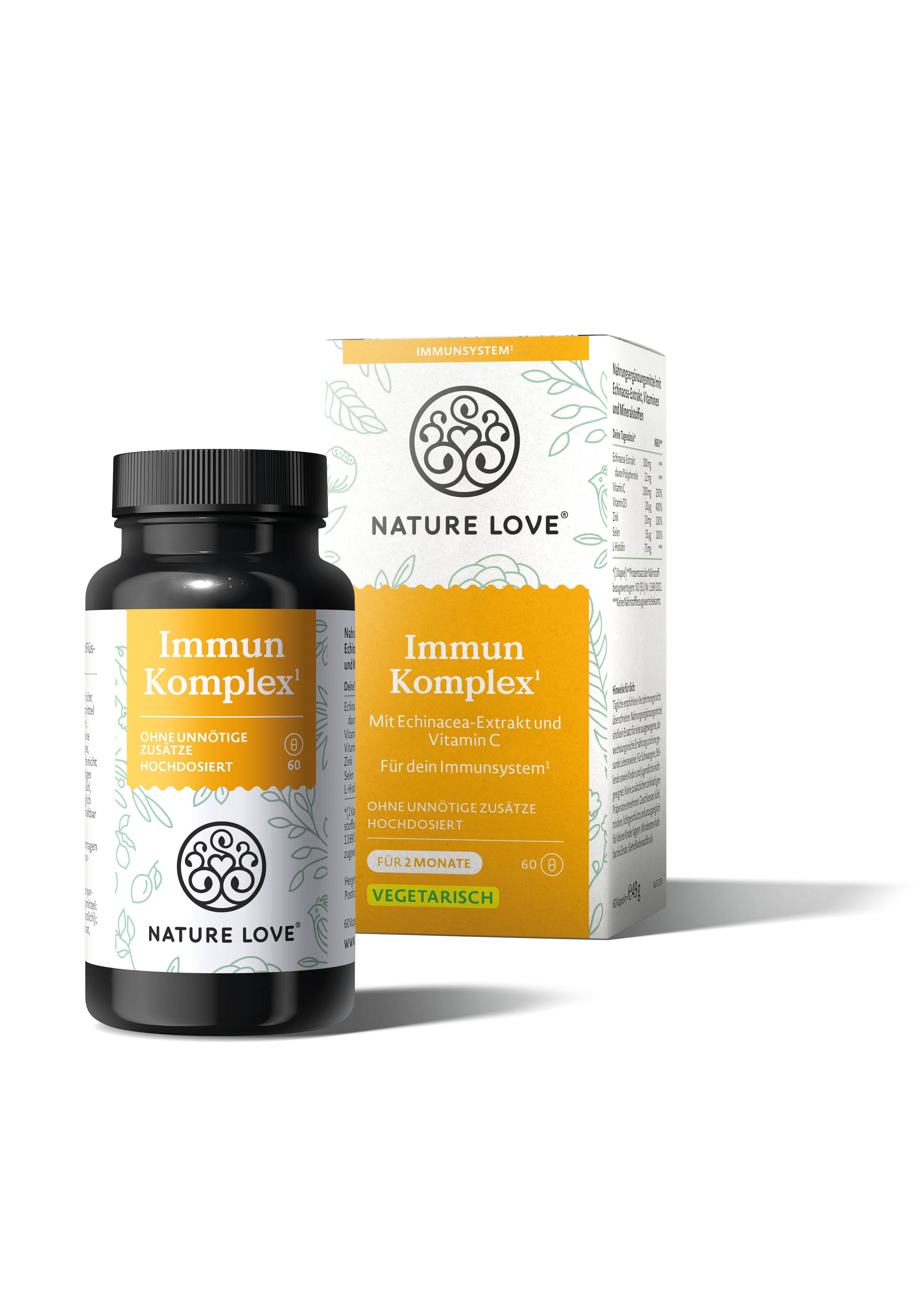 Bereit für Erkältungszeit: Immun Komplex von Nature Love stärkt ...