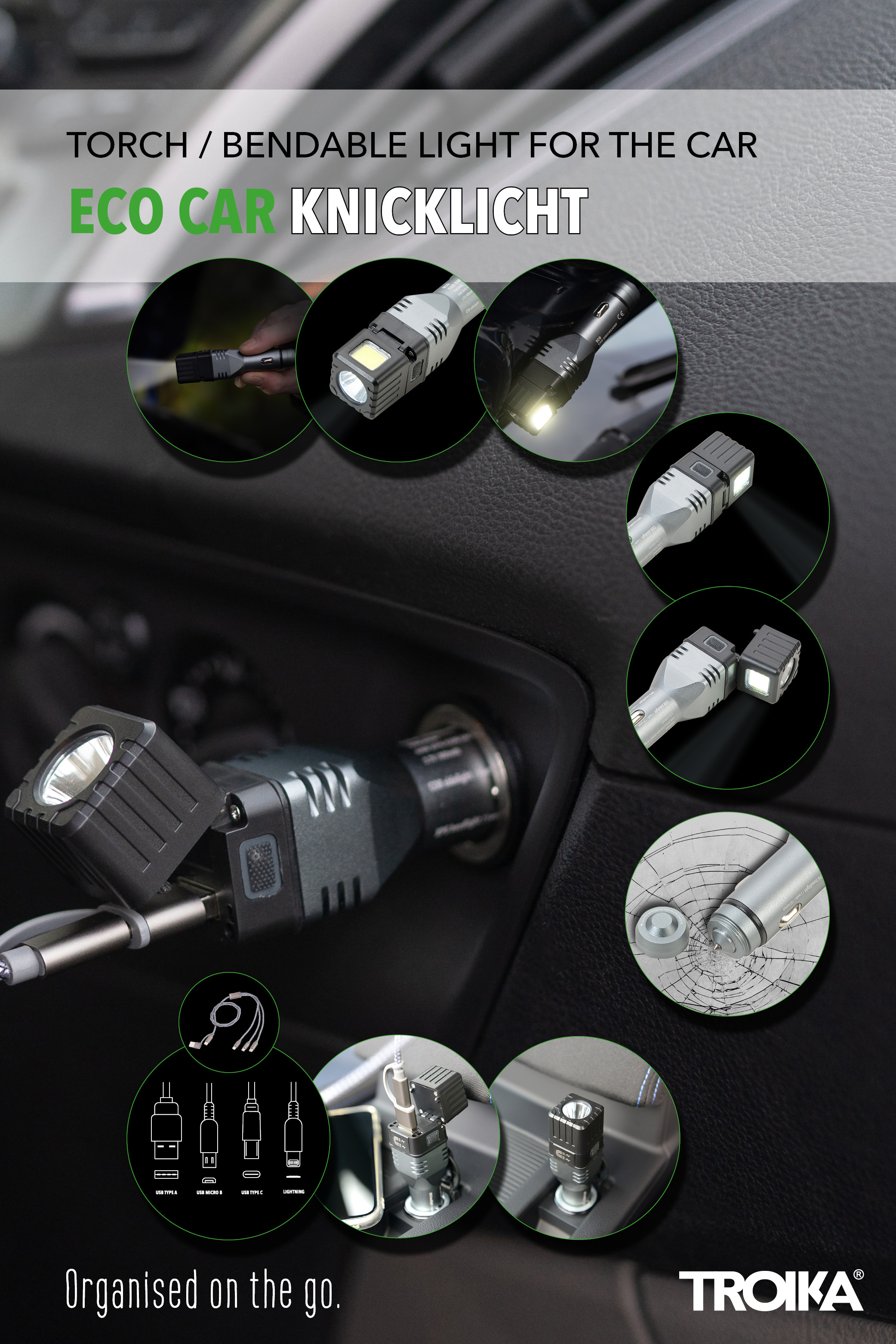 Combine an interface for mobile electronic devices with a multi ...