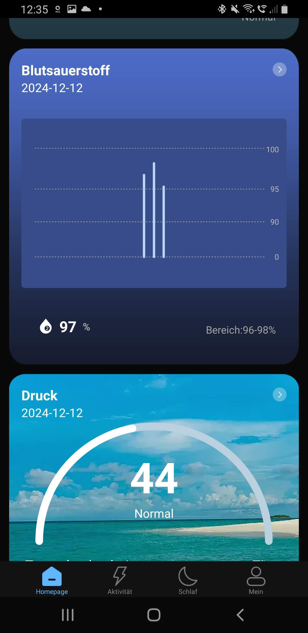 newgen medicals Fitnesstracker-Ringe FRI-101, Touch-Bedienung ...