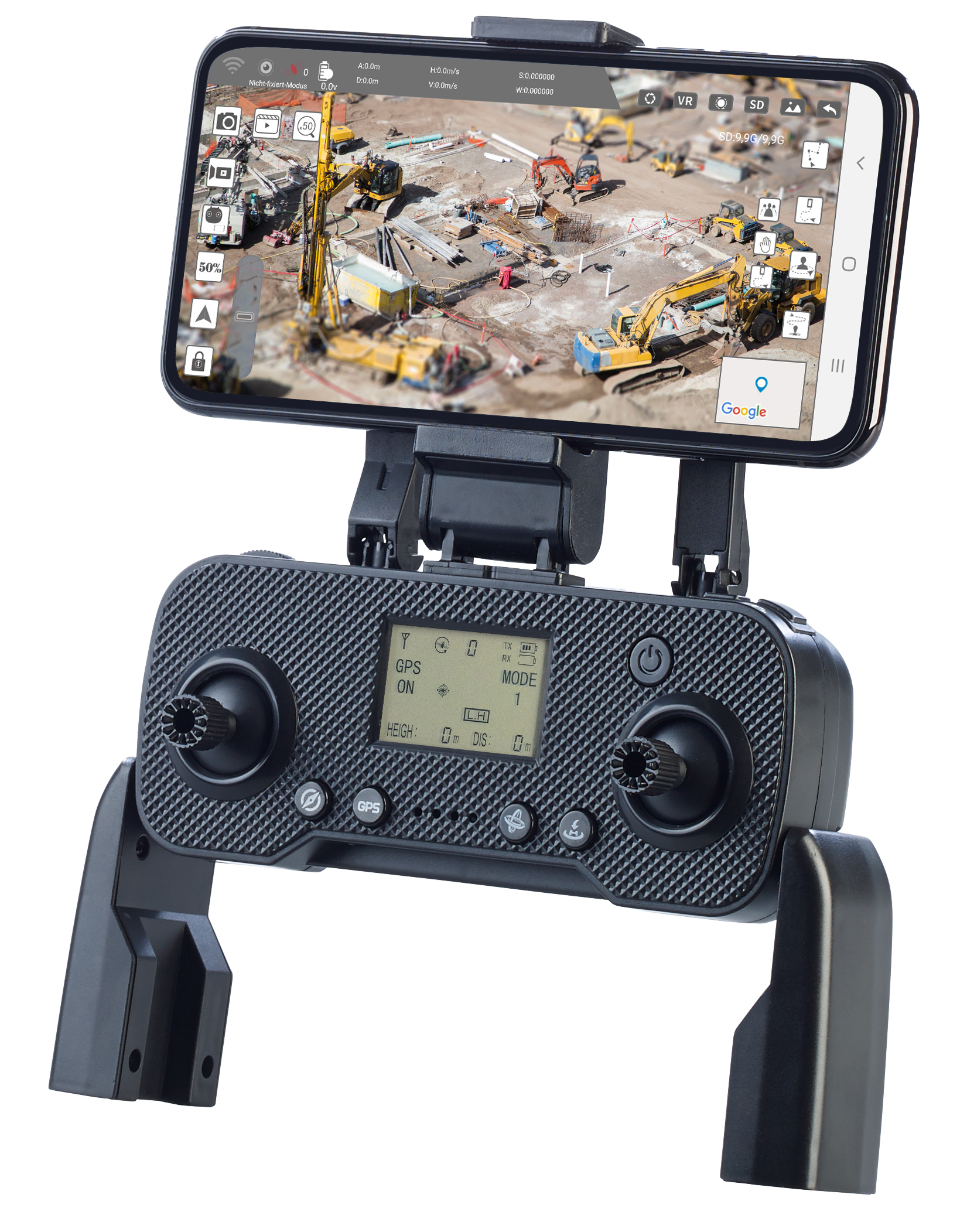 Simulus Faltbare GPS-Drohne GH-290.fpv mit 4K-Cam, 2-Achsen-Gimbal ...