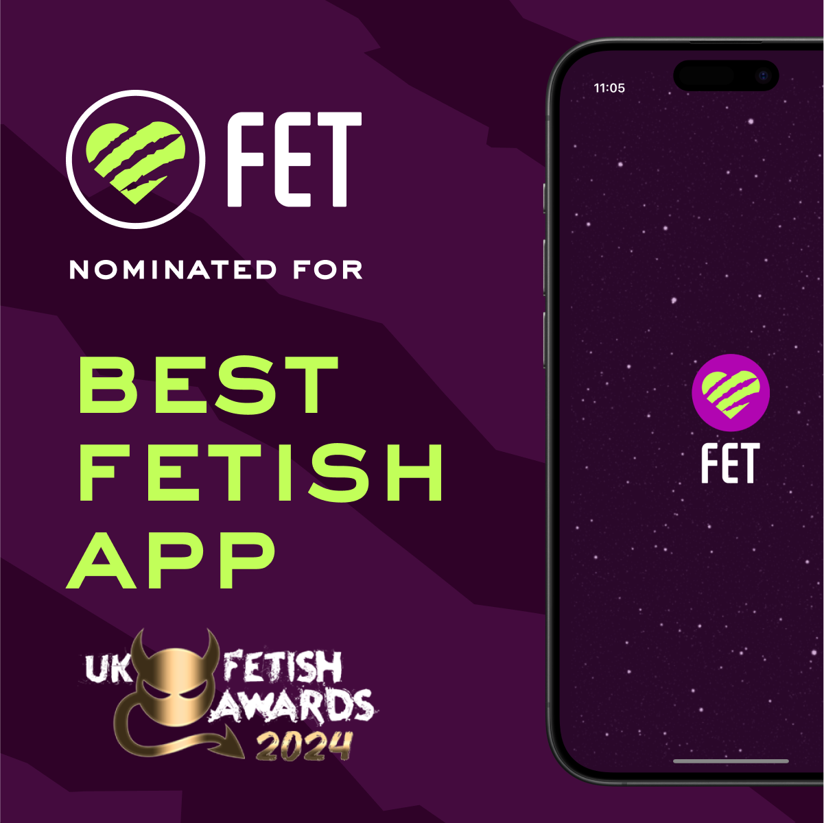 FET-App für Beste App bei den UK Fetish Awards 2024 nominiert, Ideawise ...