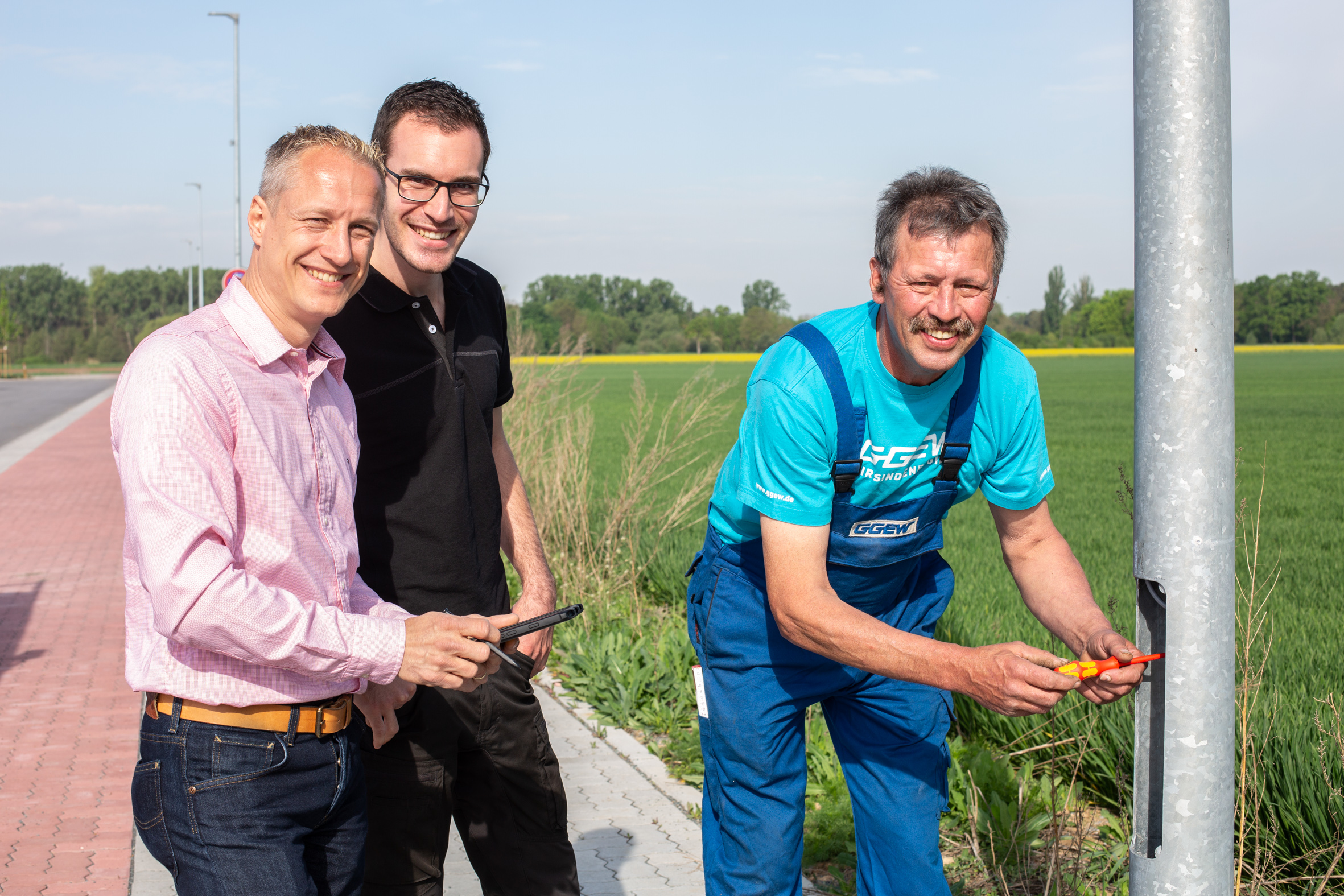 GGEW modernisiert Straßenbeleuchtung, GGEW, Gruppen-Gas- und ...