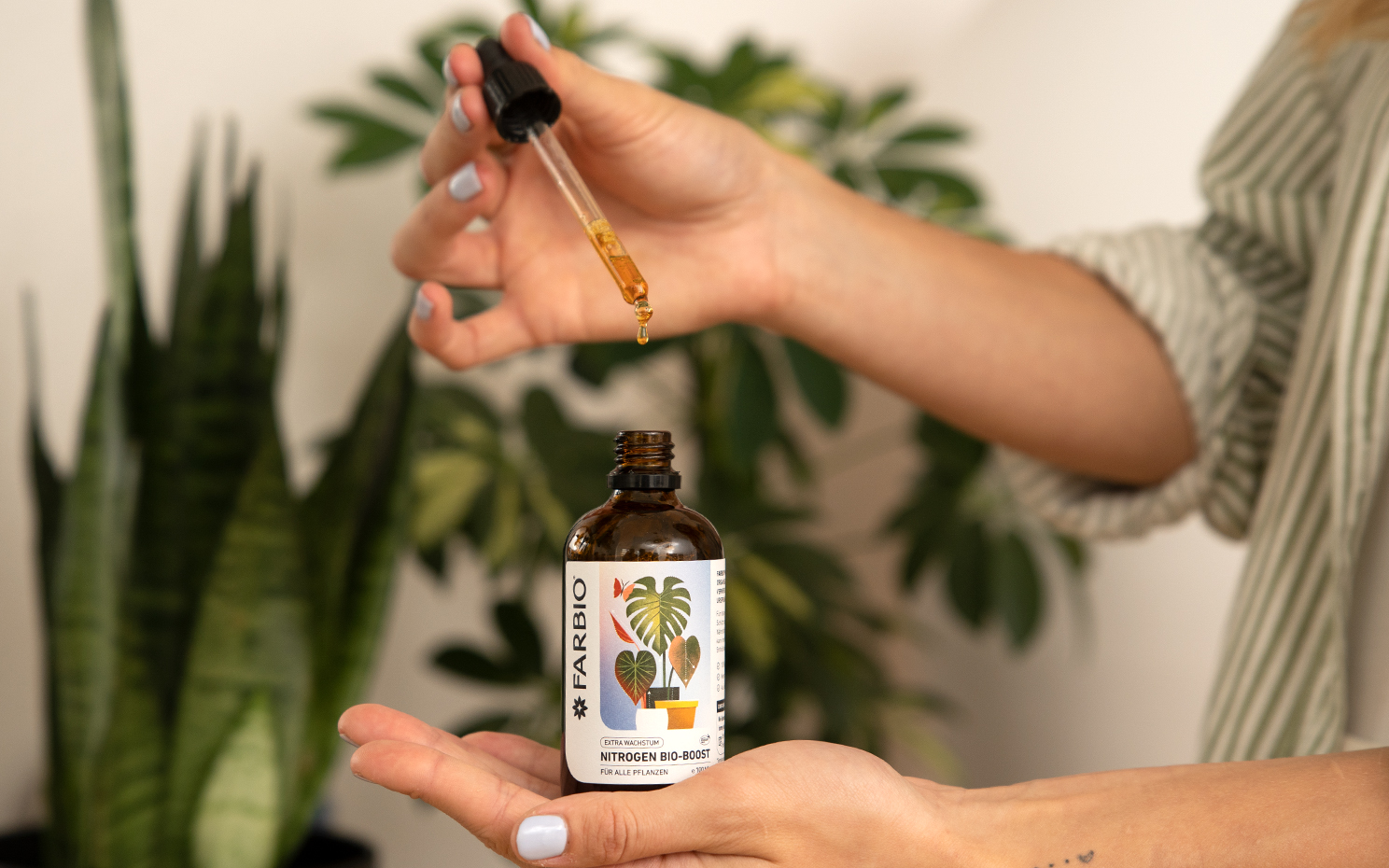 FARBIO: Der Tropfen, der Pflanzen zum Strahlen bringt – auch im Herbst ...