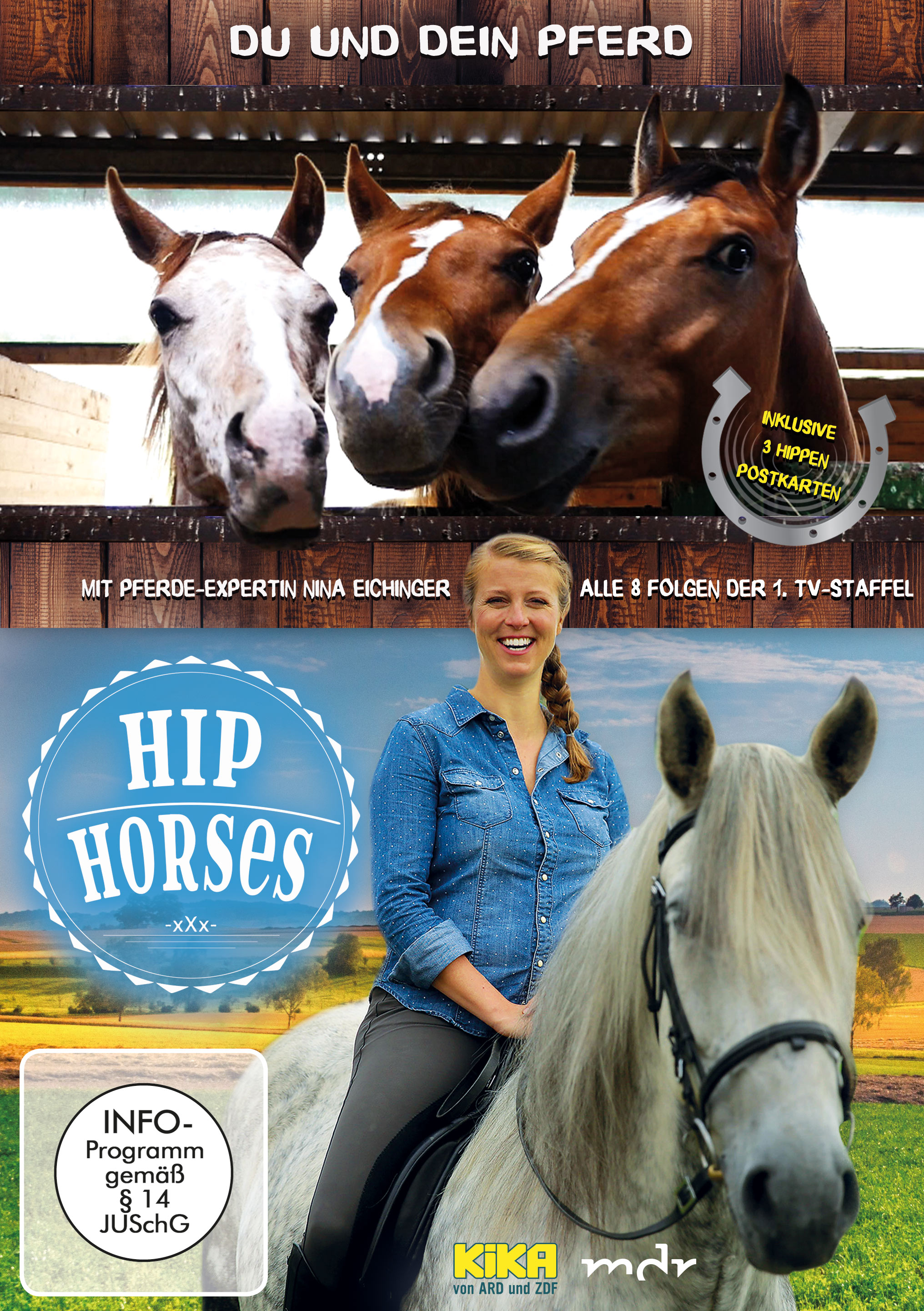 Beliebte KIKA-Pferde-Serie "HIPHORSES" - 1.Staffel jetzt als limitierte ...