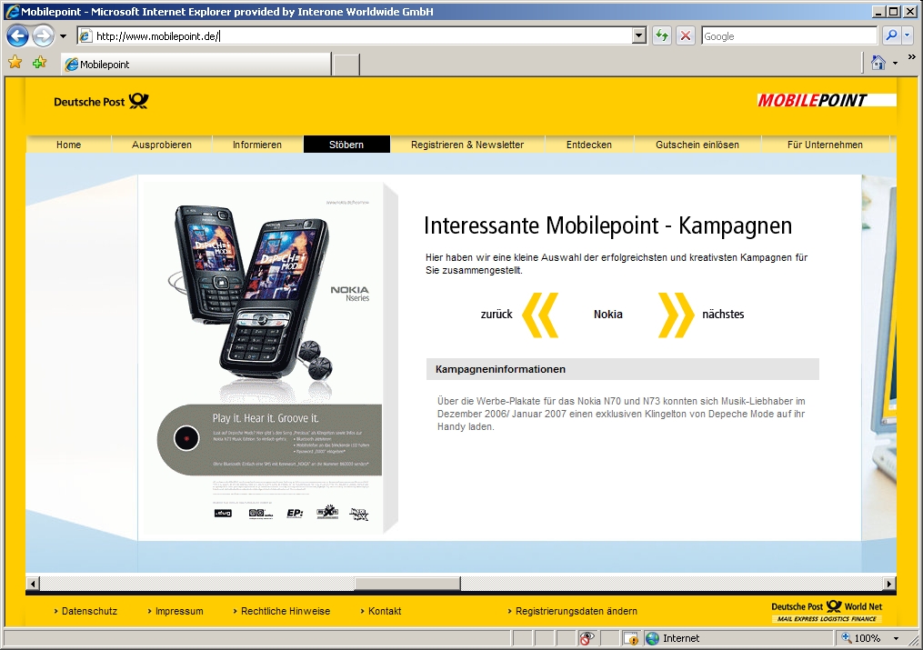 Punktlandung für Interone Worldwide, BBDO Germany GmbH, Story - lifePR