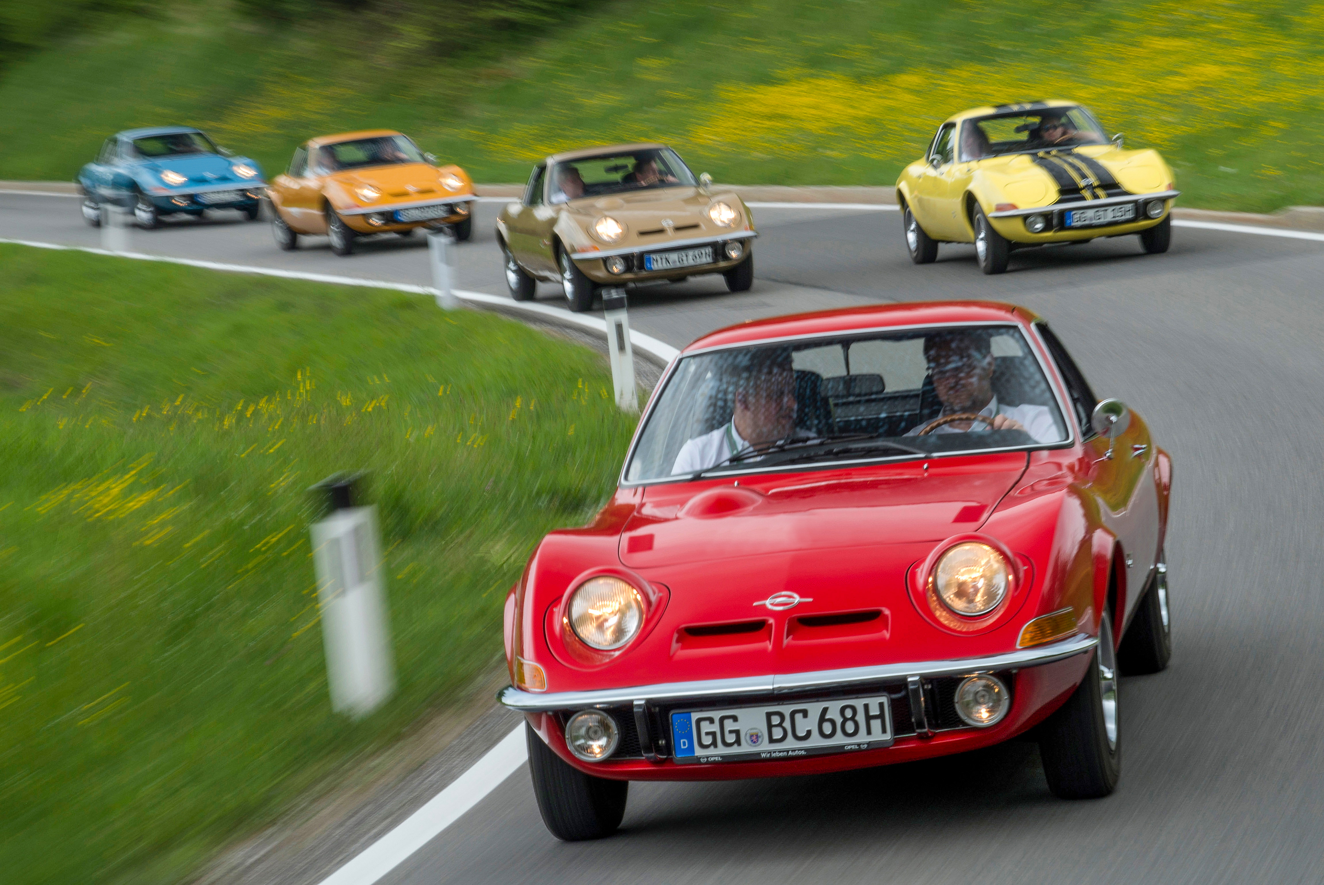 50 Jahre Opel GT: Grand Tour zu den Ursprüngen einer Legende, Opel ...