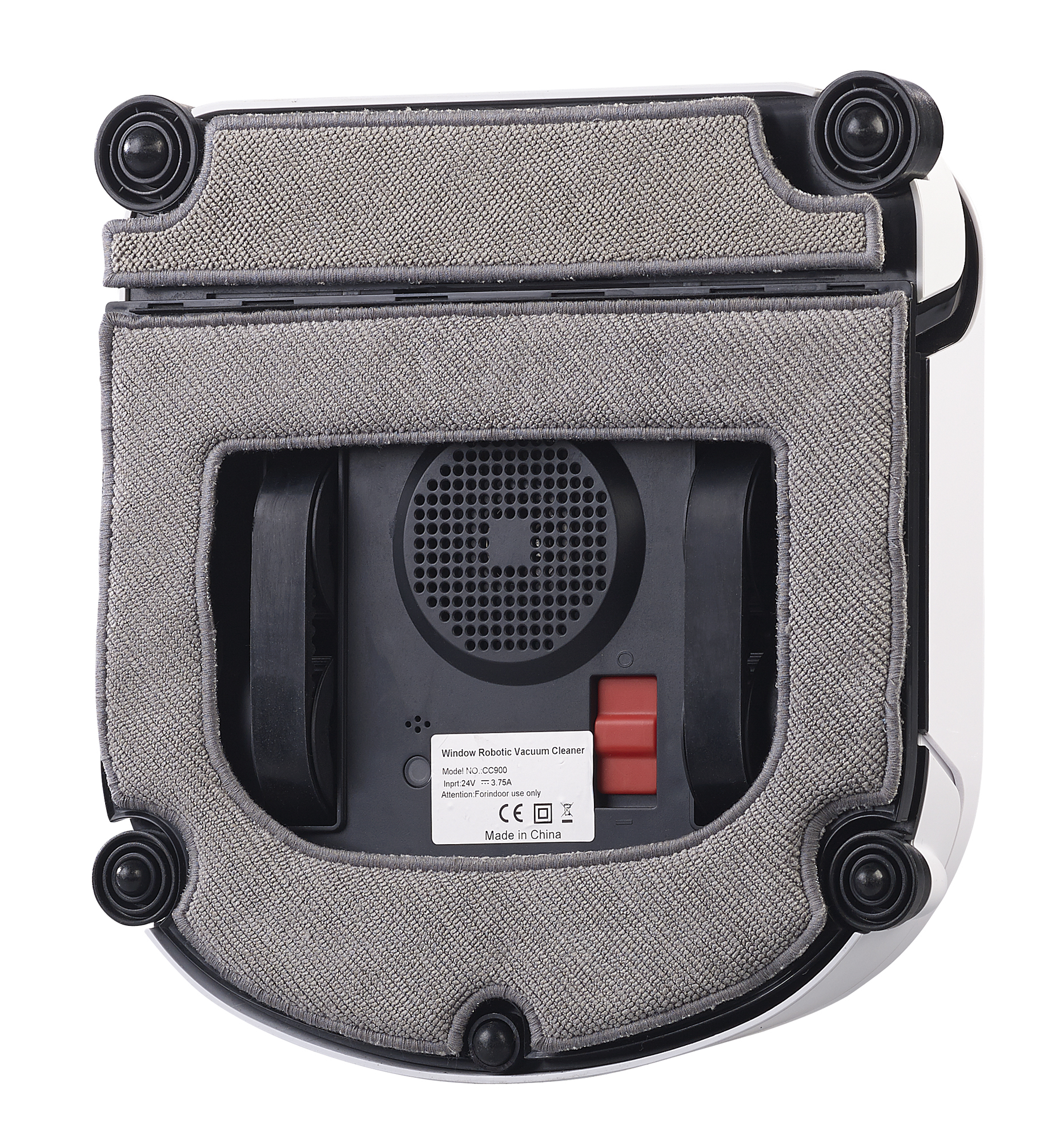 Sichler Haushaltsgeräte Profi-Fensterputz-Roboter PR-050 mit Vibrationsreinigung und ...