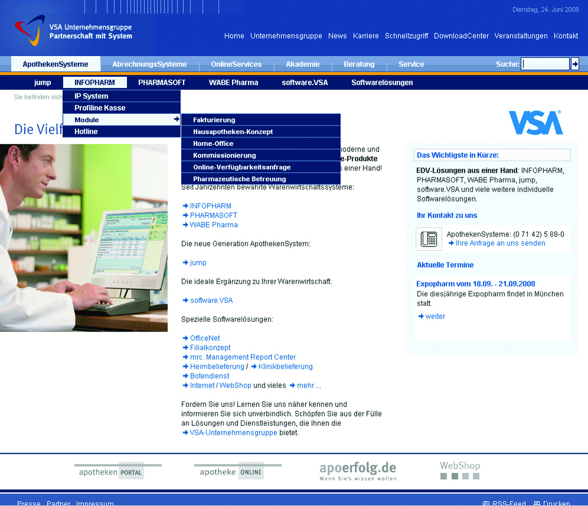 www.vsa.de: VSA mit neuer Website, NOVENTI HealthCare GmbH - Division ...