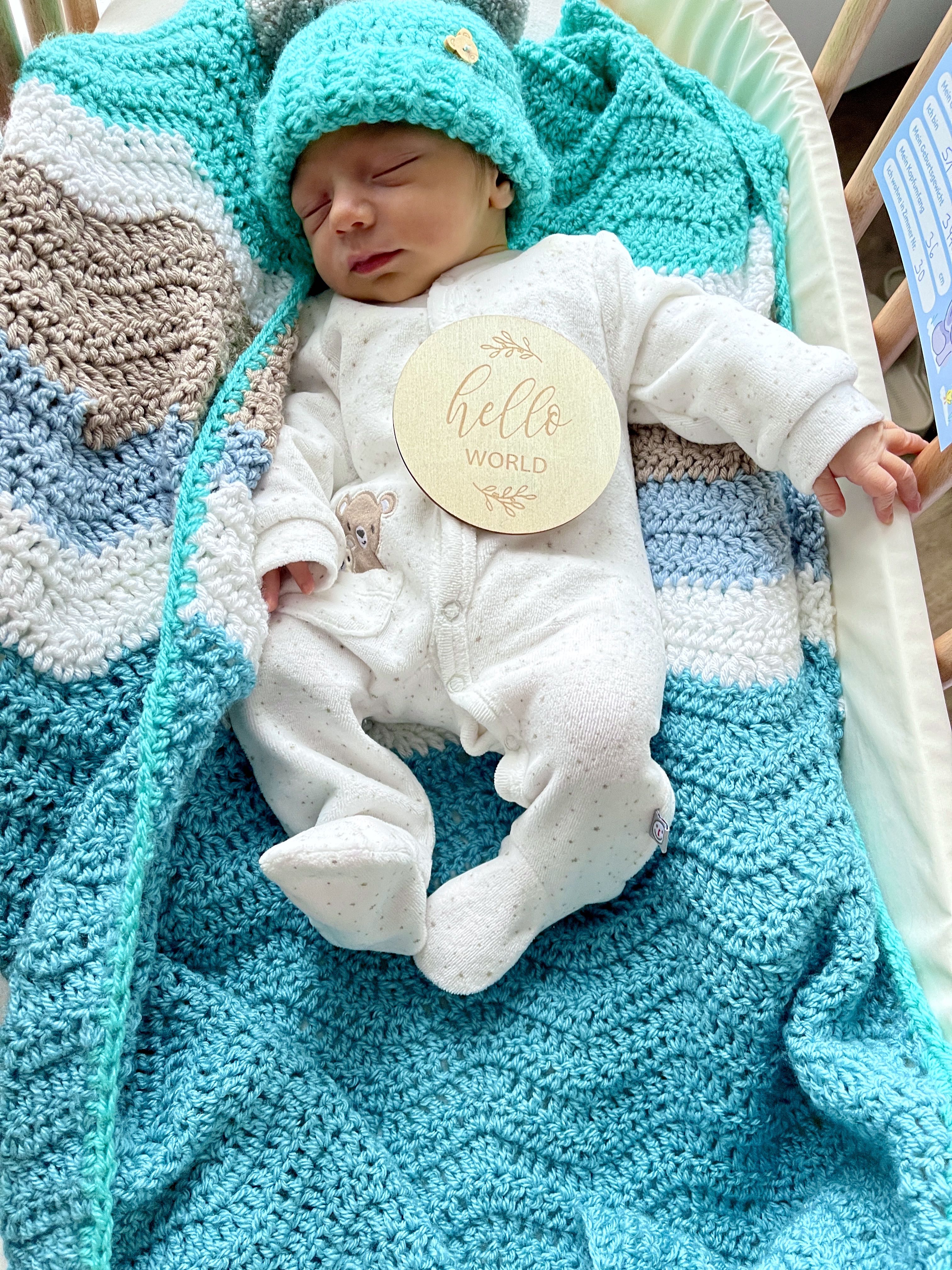Neujahrsbaby Levin Adam hat sich Zeit gelassen, Klinikum Darmstadt GmbH ...