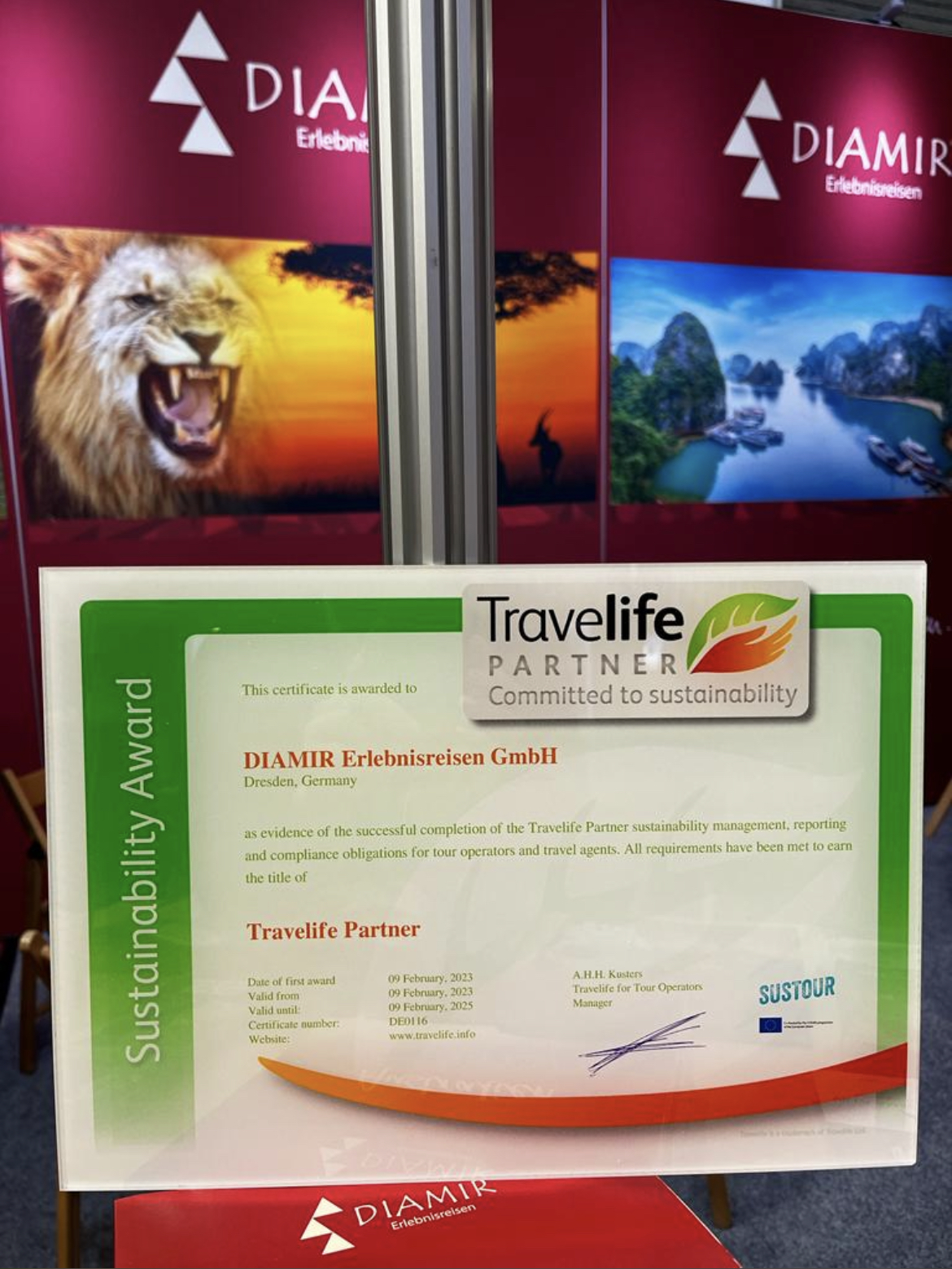 DIAMIR Erlebnisreisen erhält Travelife Partner Award, DIAMIR ...