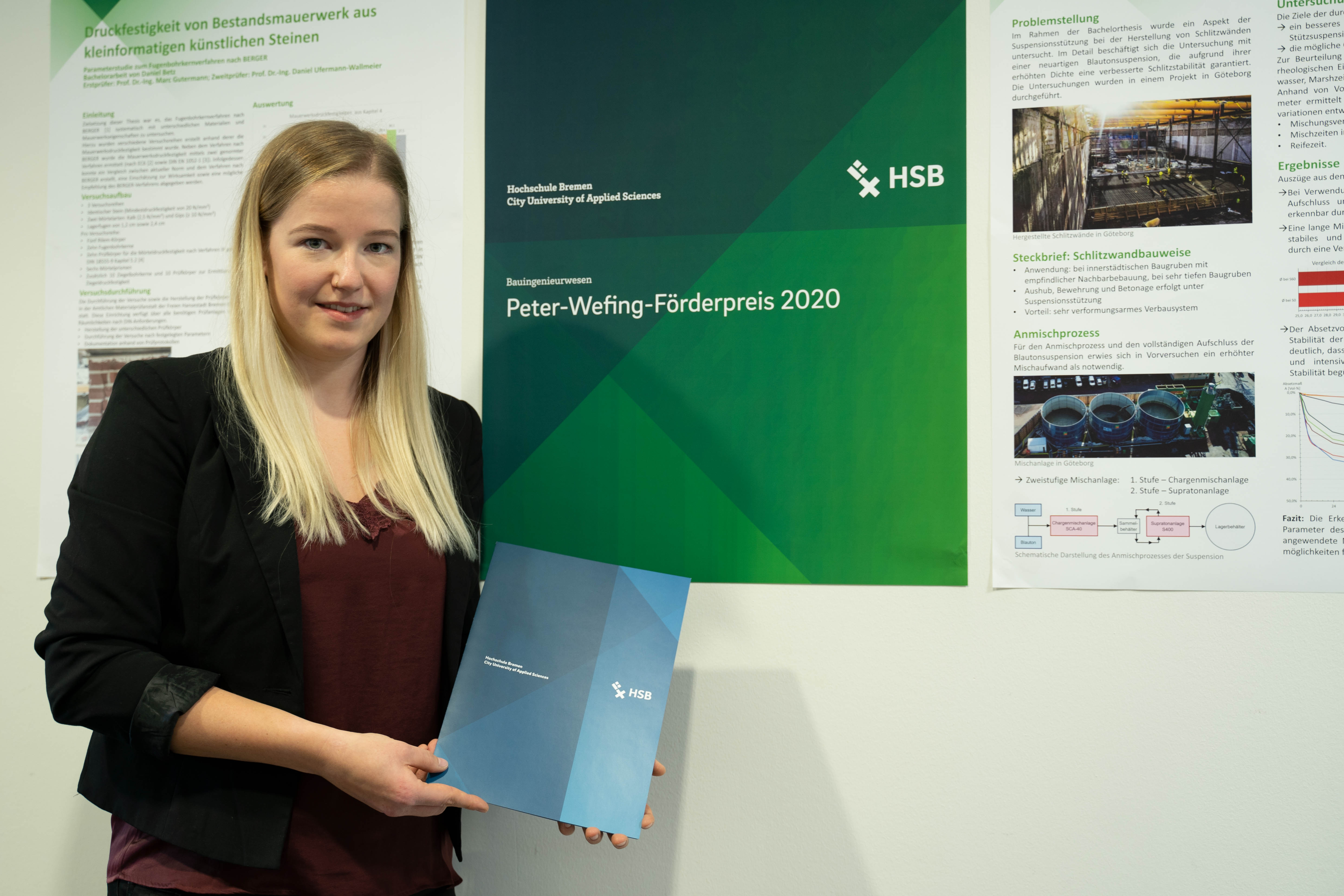 Herausragende Bachelor-Arbeiten: Verleihung von zwei Studienpreisen in ...