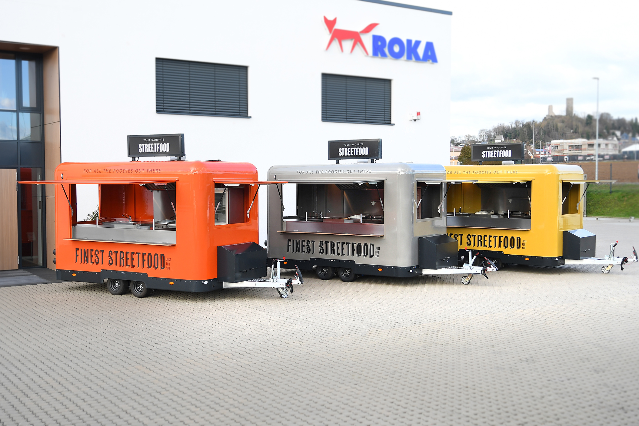 BASERUNNER Food Trailer – leichter, flexibler, günstiger, ROKA Werk ...