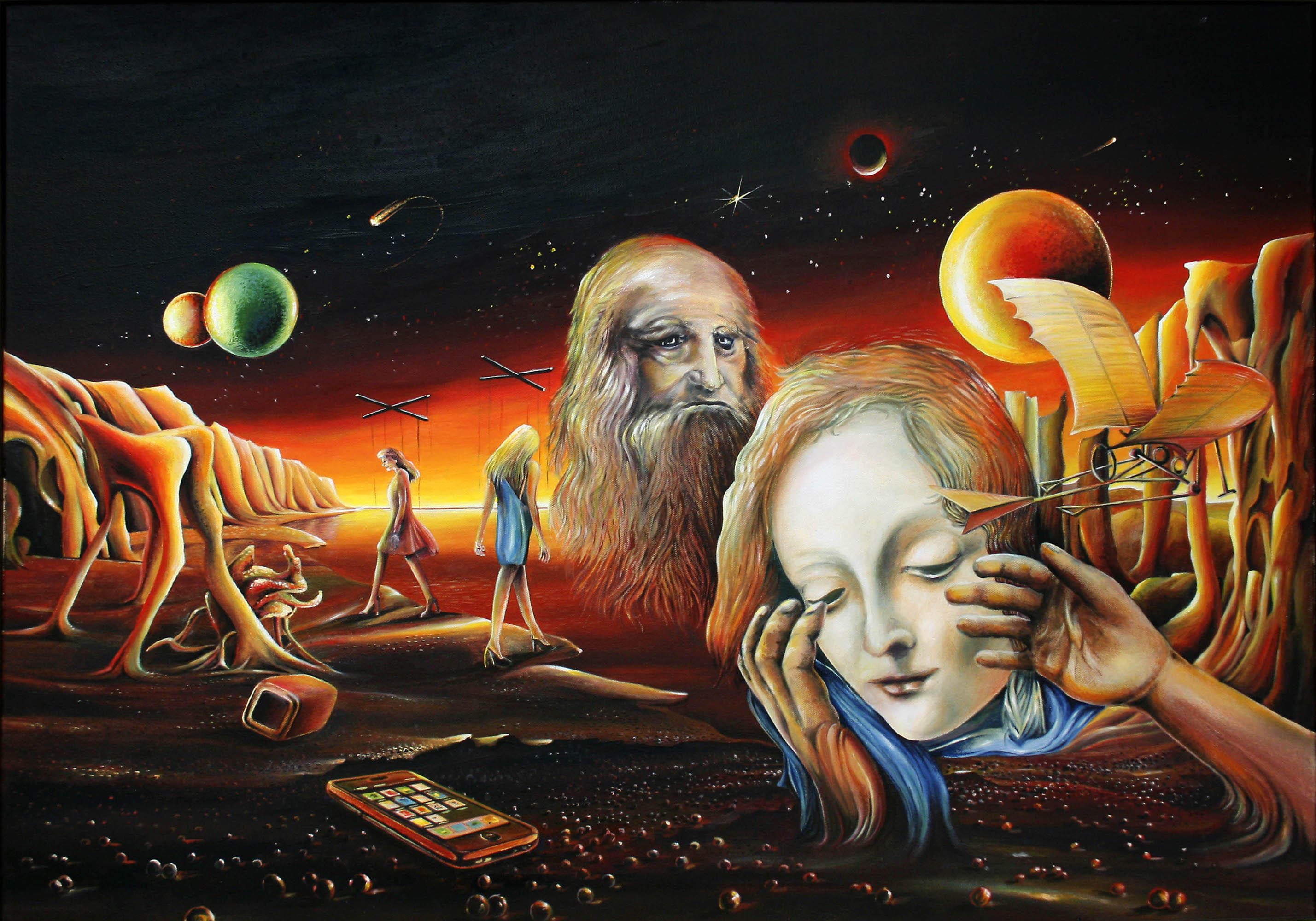 Wandelgang am Kurhaus: Surrealismus und Beschaulichkeit, Bad Bevensen ...