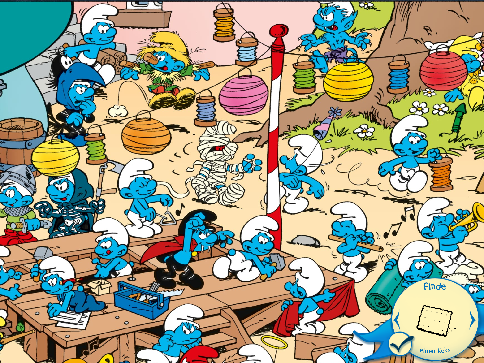 Sommer, Sonne – und schlumpfblaue Wimmel-Apps!, zuuka, Story - lifePR