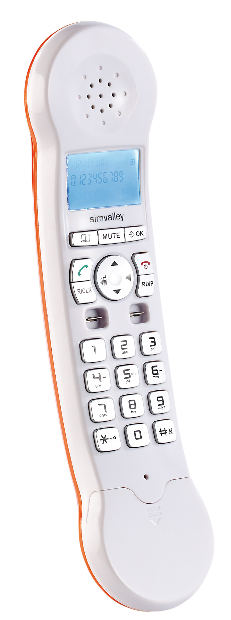 Retro mit Style: Topmodernes ECO-DECT-Telefon mit Anrufbeantworter und ...