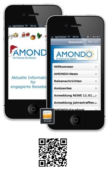 AMONDO der erste mobile Reisevertrieb mit eigener Smartphone App ...