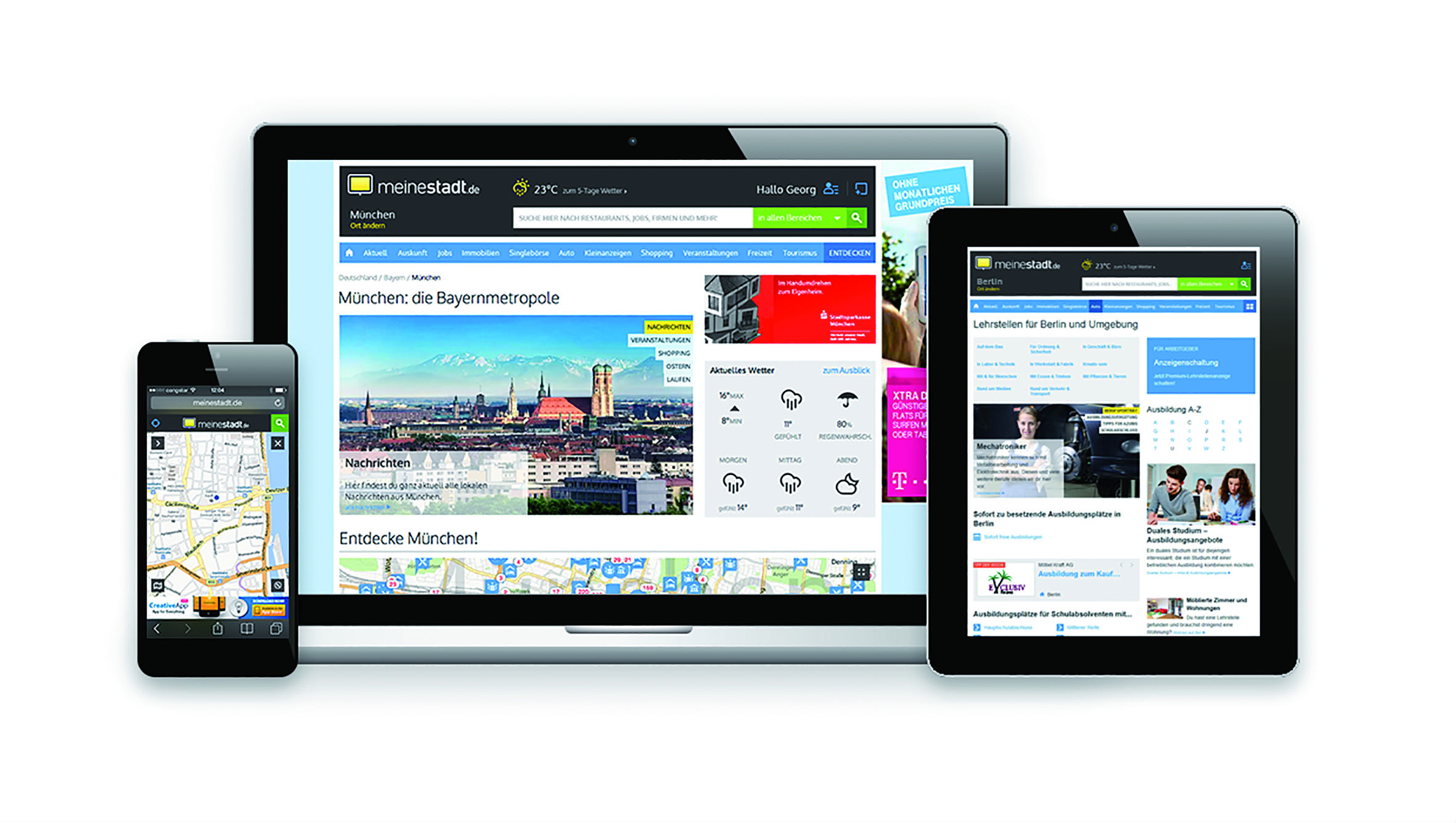 meinestadt.de Relaunch optimiert regionales Online Marketing ...