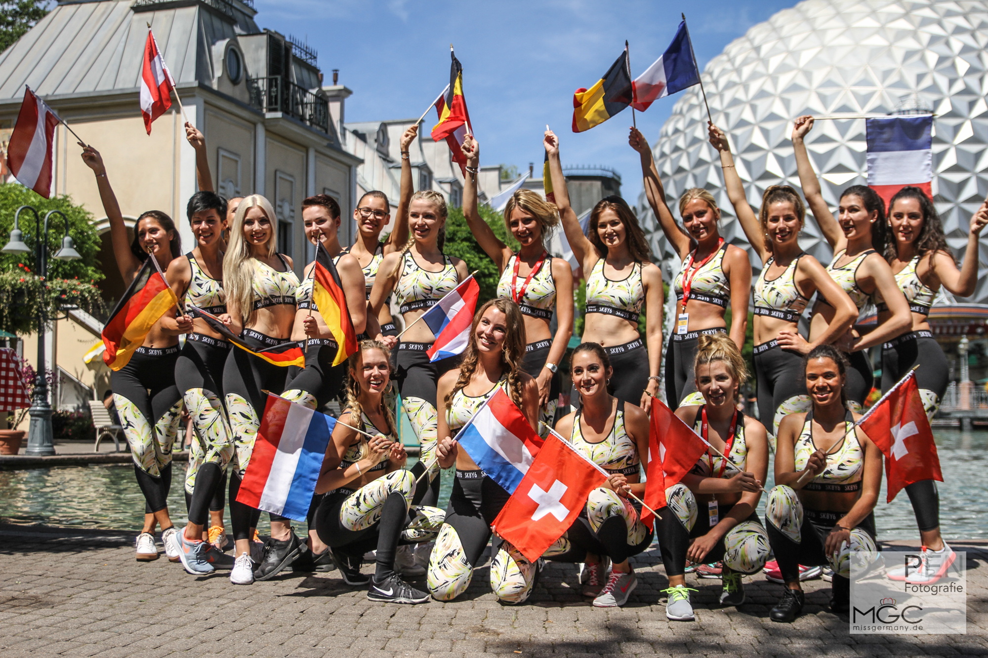 3. Europäischer Missen TEAM-Cup im Europa-Park am Freitag, 05. Juli ...