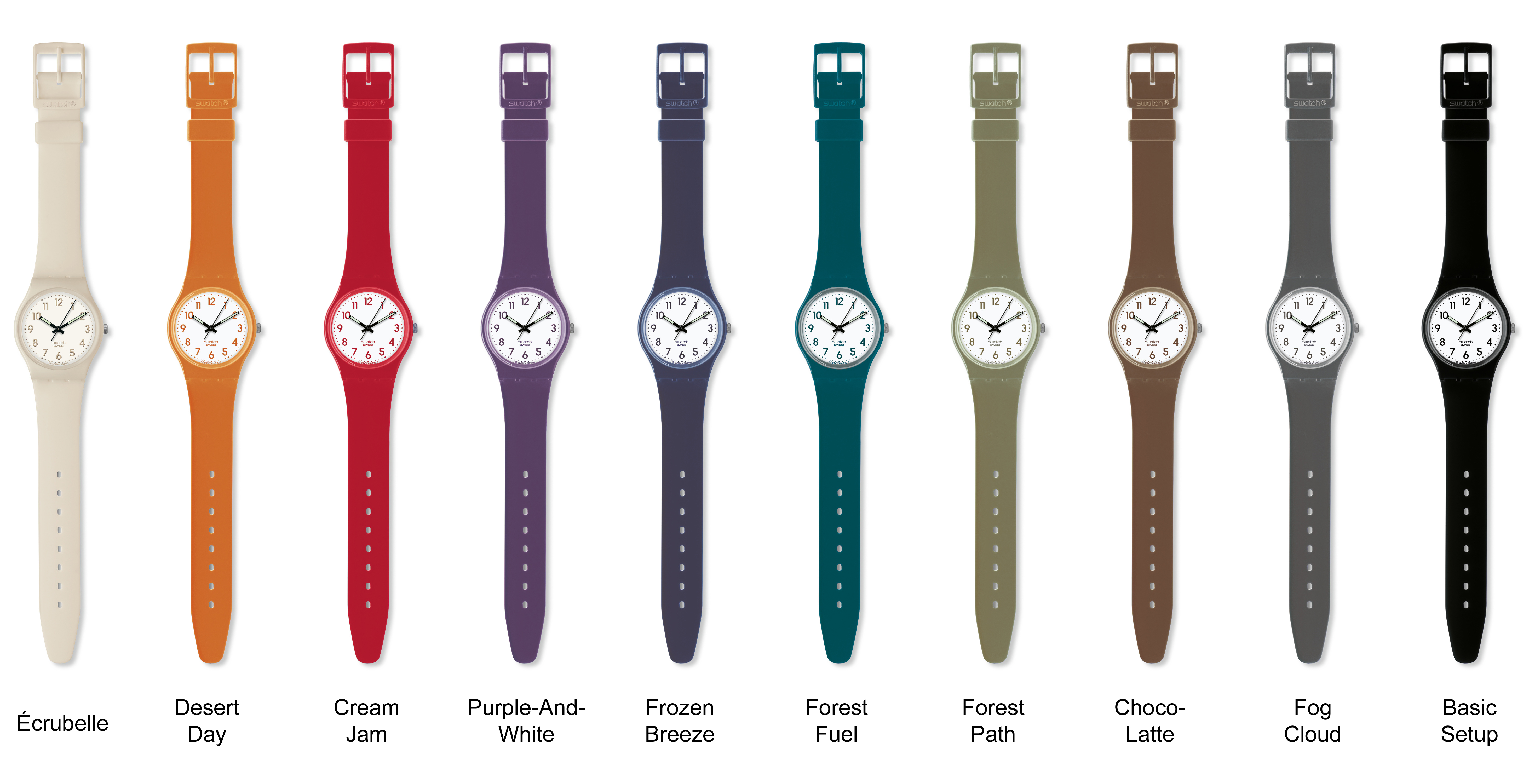 Die Neue Swatch Colour Codes Kollektion The Swatch Group Deutschland 